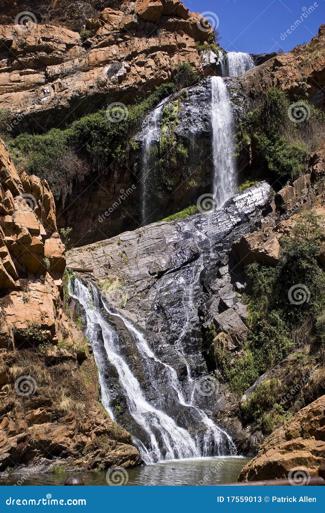 Witpoortjie Waterfall stock image. Image of ratmandude - 17559013