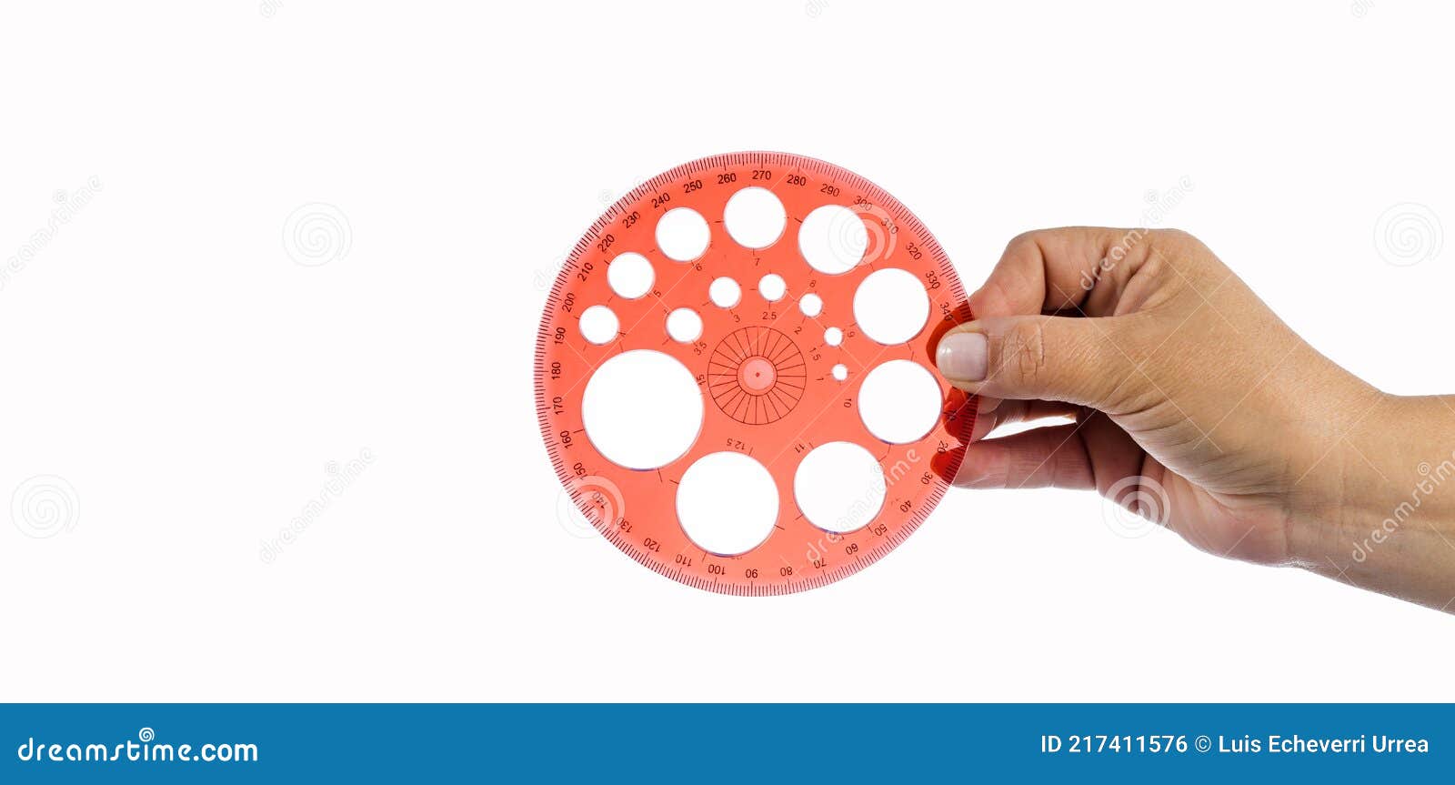 Witte Achtergrond Met Rode Cirkel Stock Foto - Image of ruimte, heerser ...