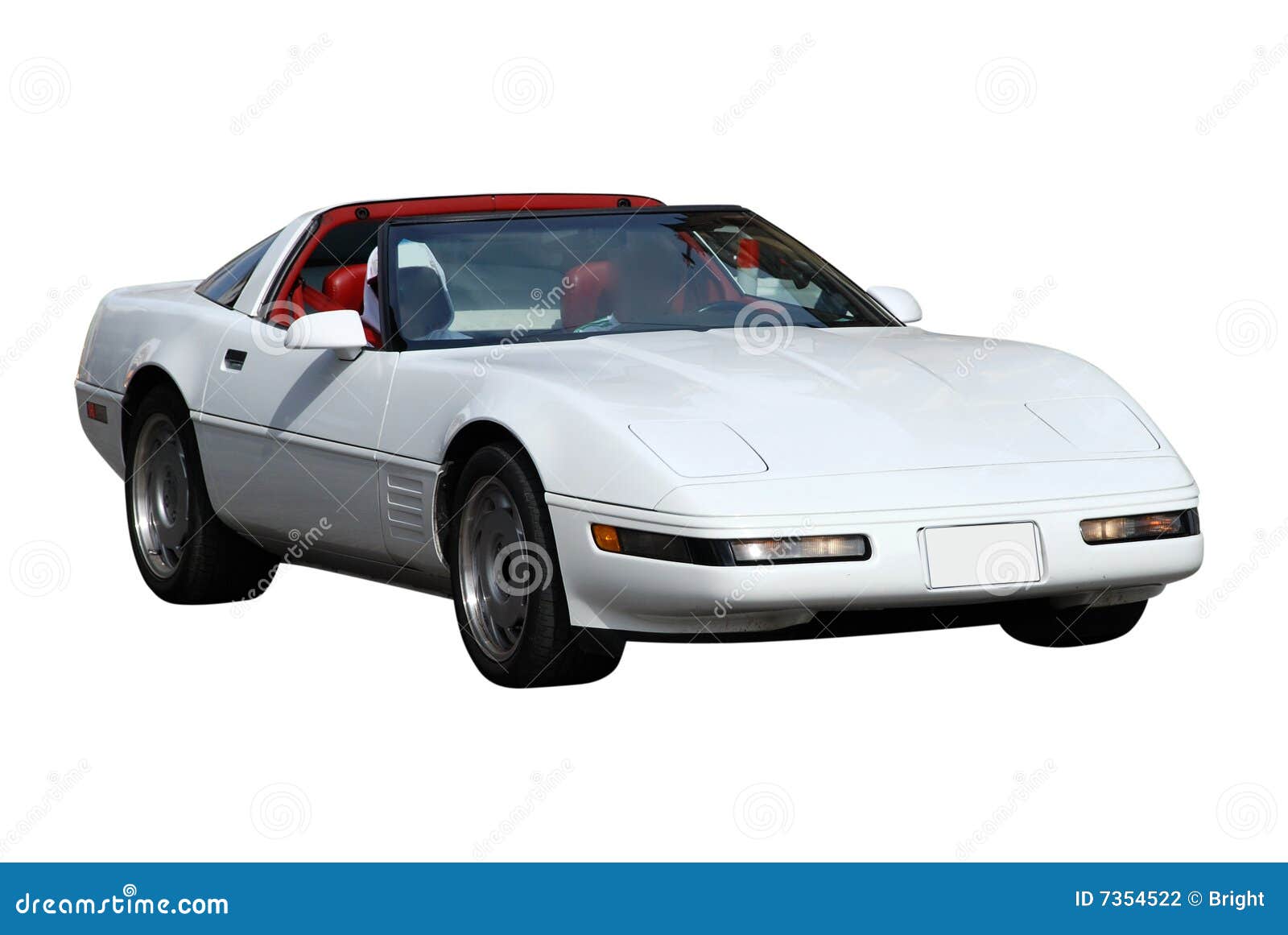 Witte Auto stock foto. Image of wiel, band, chroom, paardekracht - 7354522