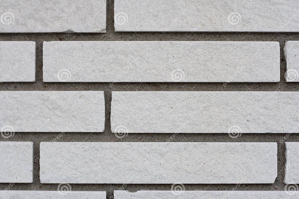 Witte Baksteen stock afbeelding. Image of rechthoeken - 7176223