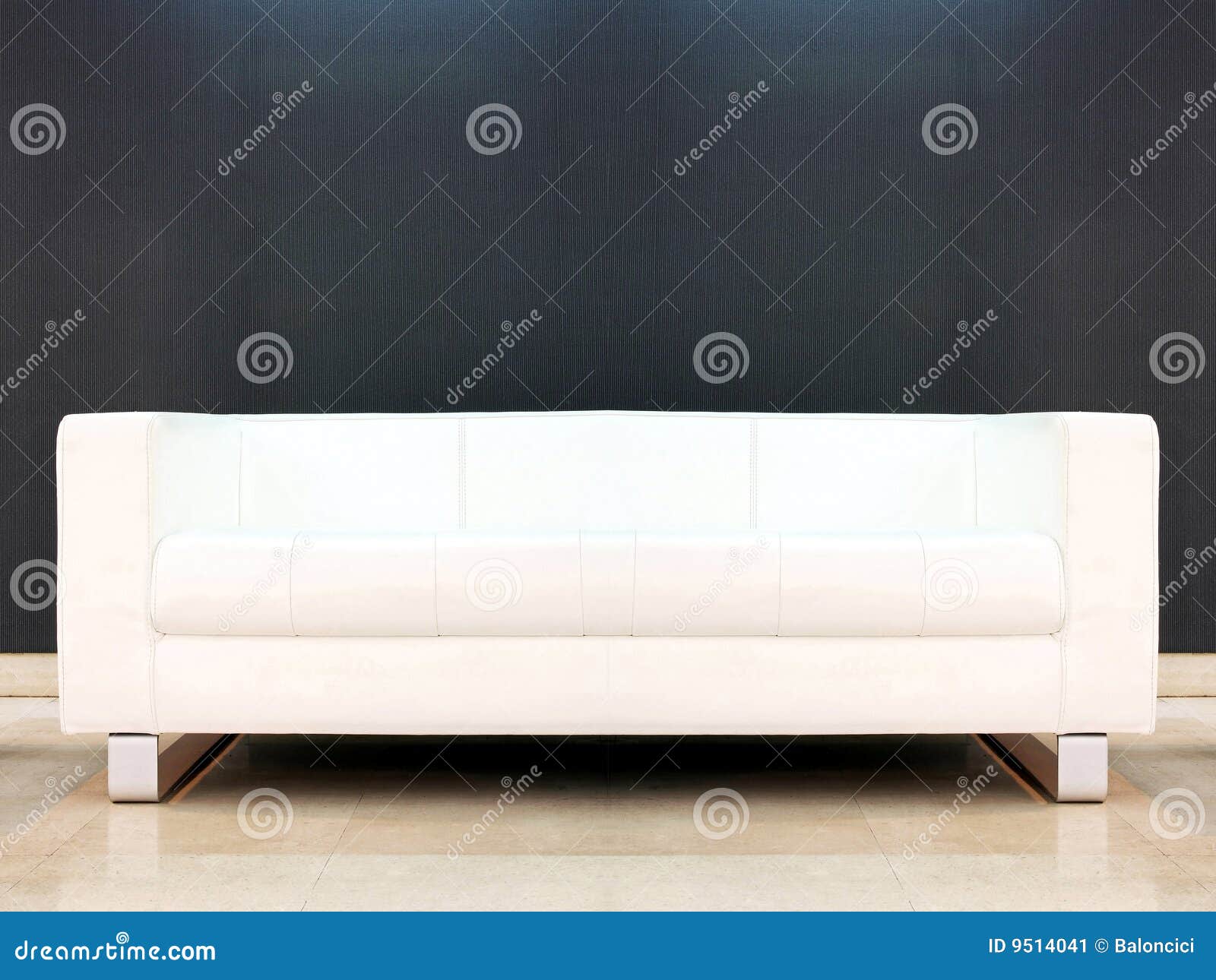 Witte bank stock afbeelding. Image of leer, ontwerp, eigentijds - 9514041