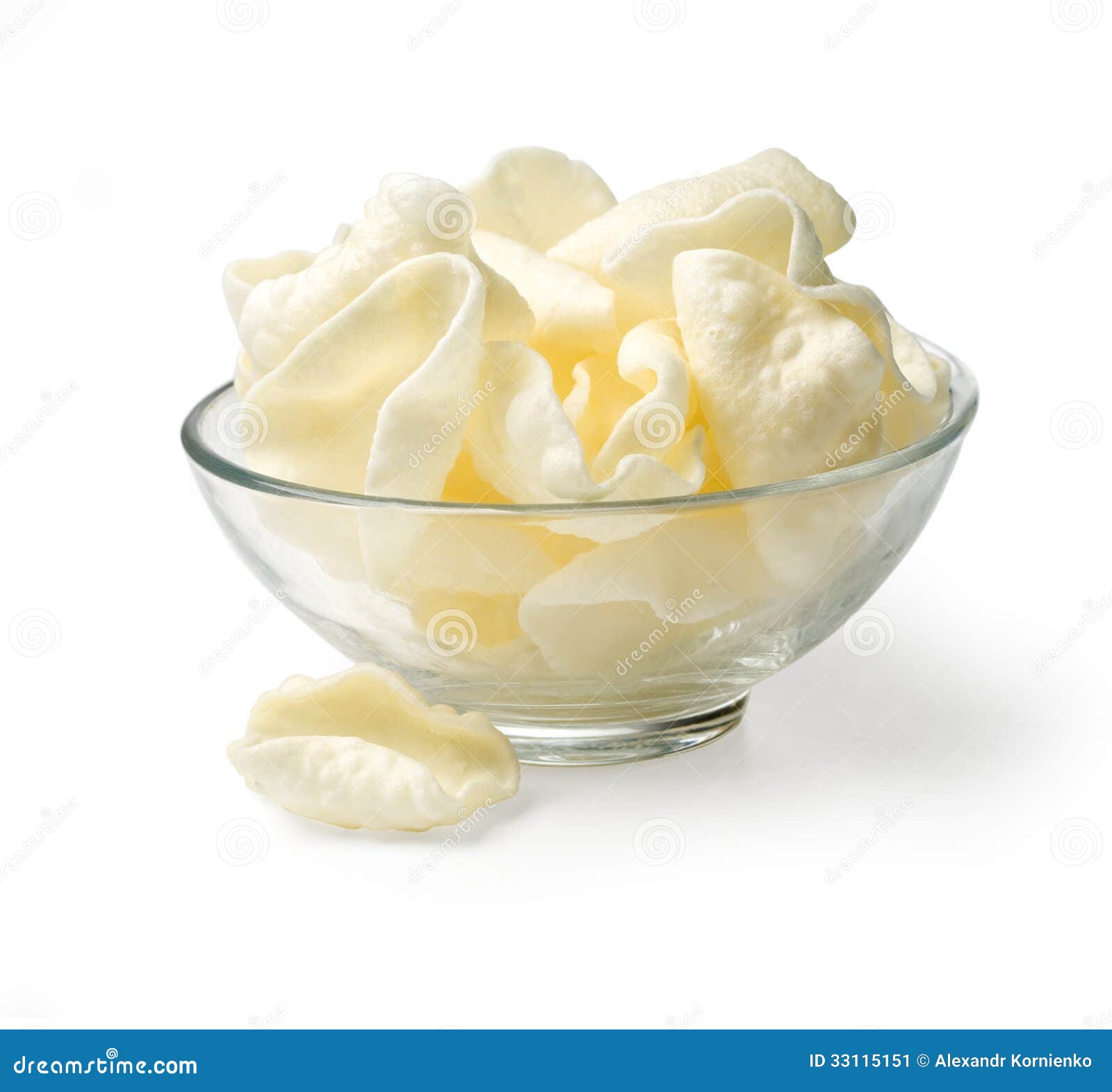 Witte Chips stock afbeelding. Image of gezouten, hoop - 33115151
