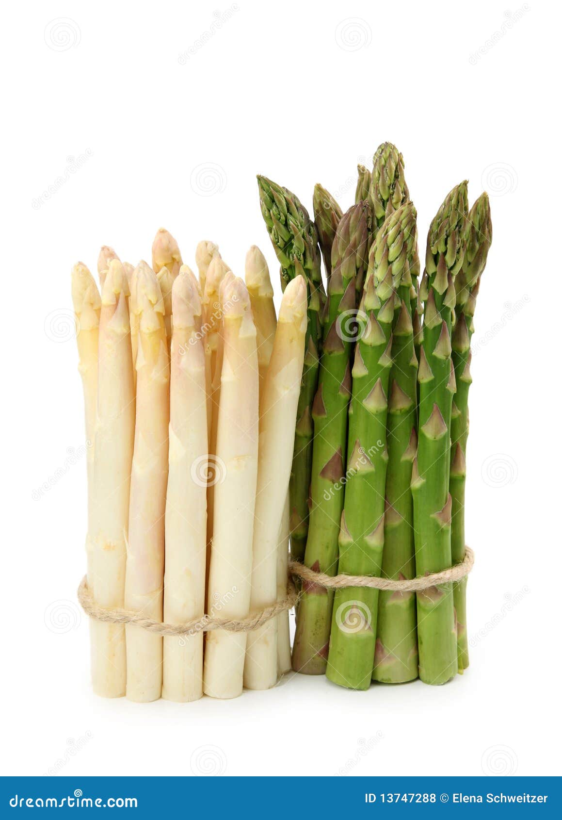 Witte en groene asperge stock foto. Image of schot, vegetariër - 13747288