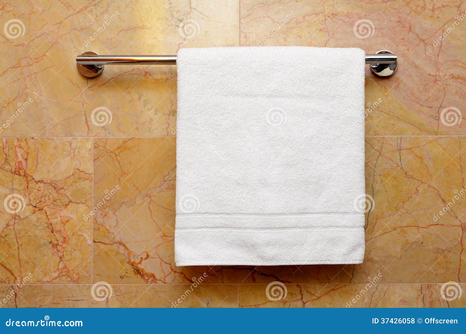 Witte handdoek stock foto. Image of textiel, inrichting - 37426058