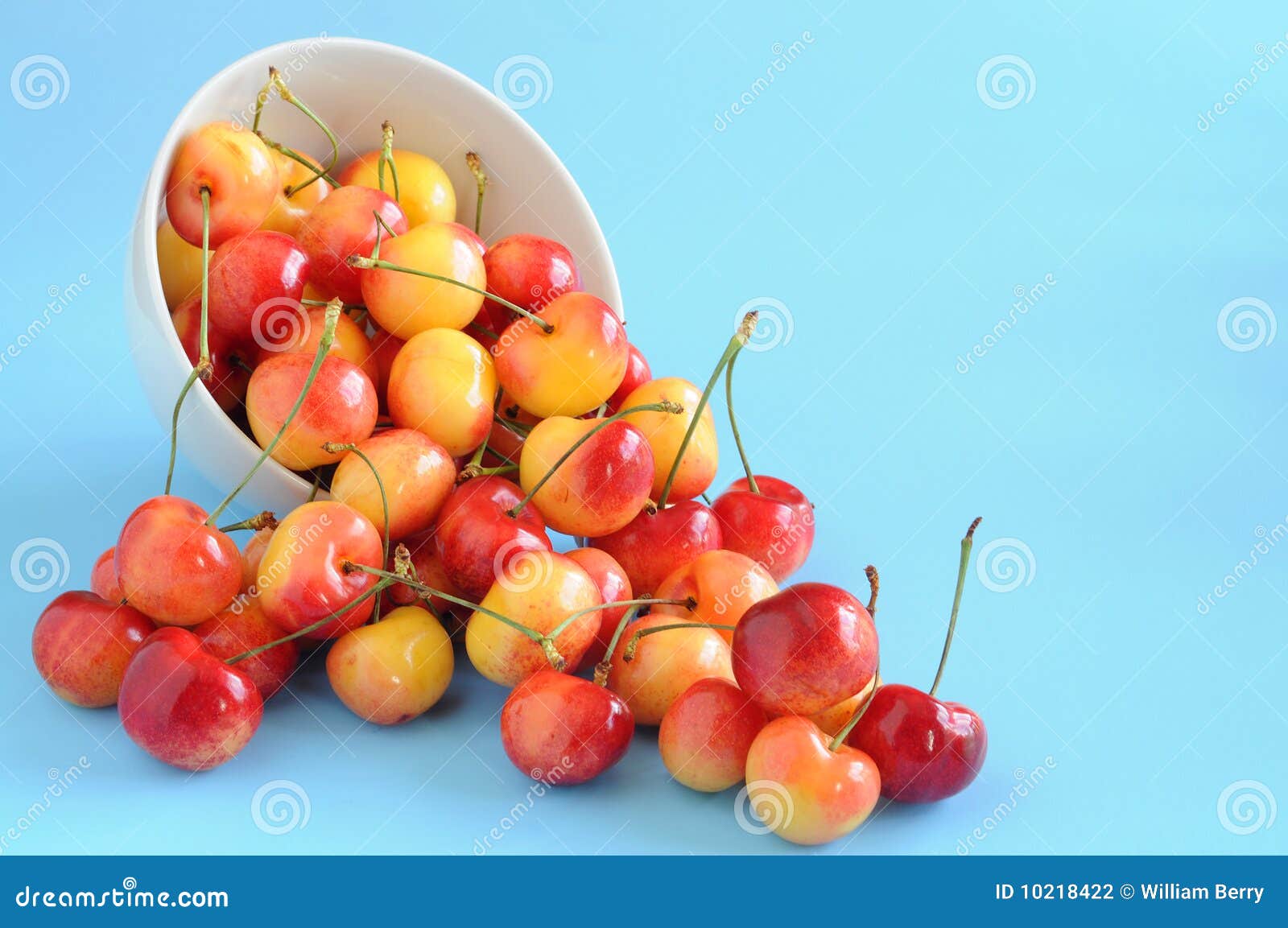 Witte Kersen stock foto. Image of kleurrijk, voedsel - 10218422
