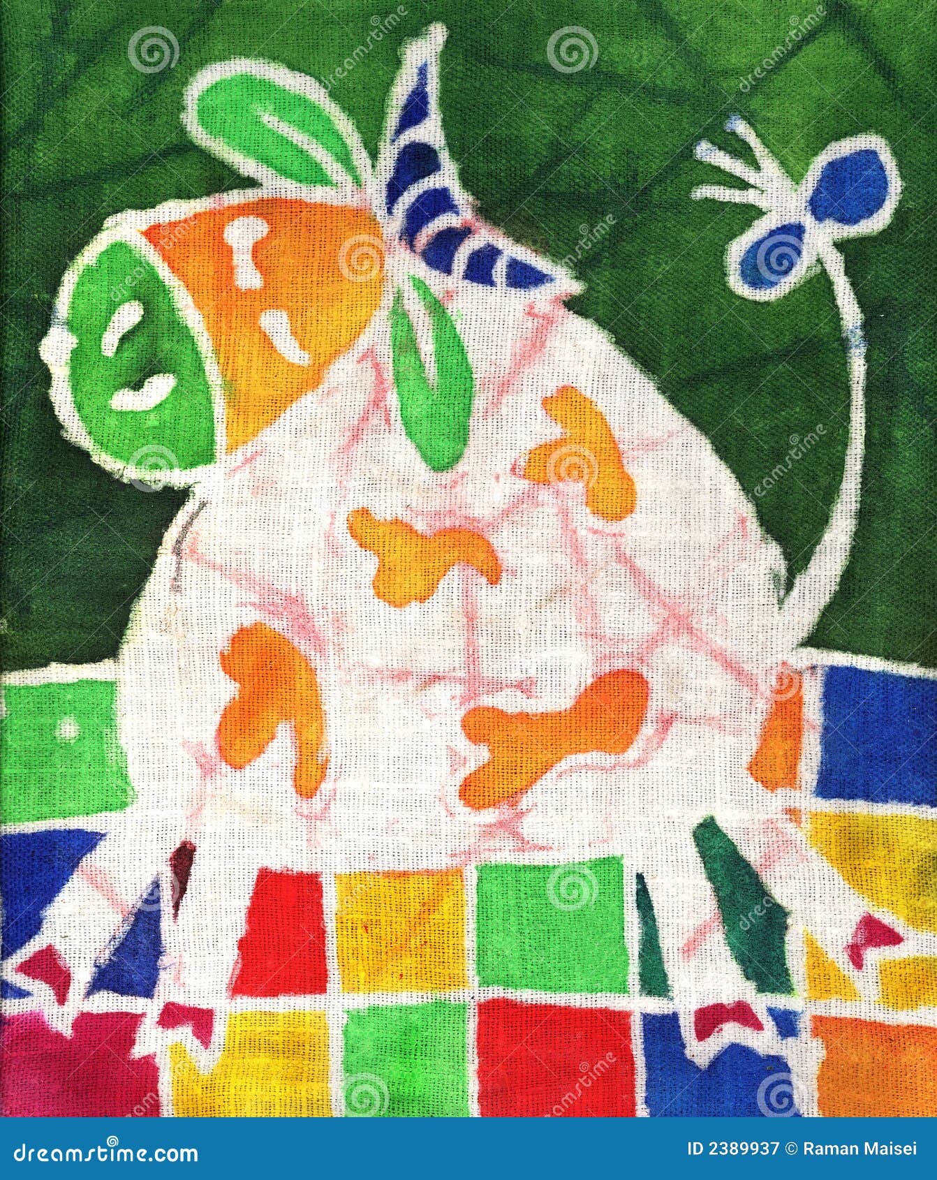 Witte koe stock illustratie. Illustration of hoef, vermaak - 2389937