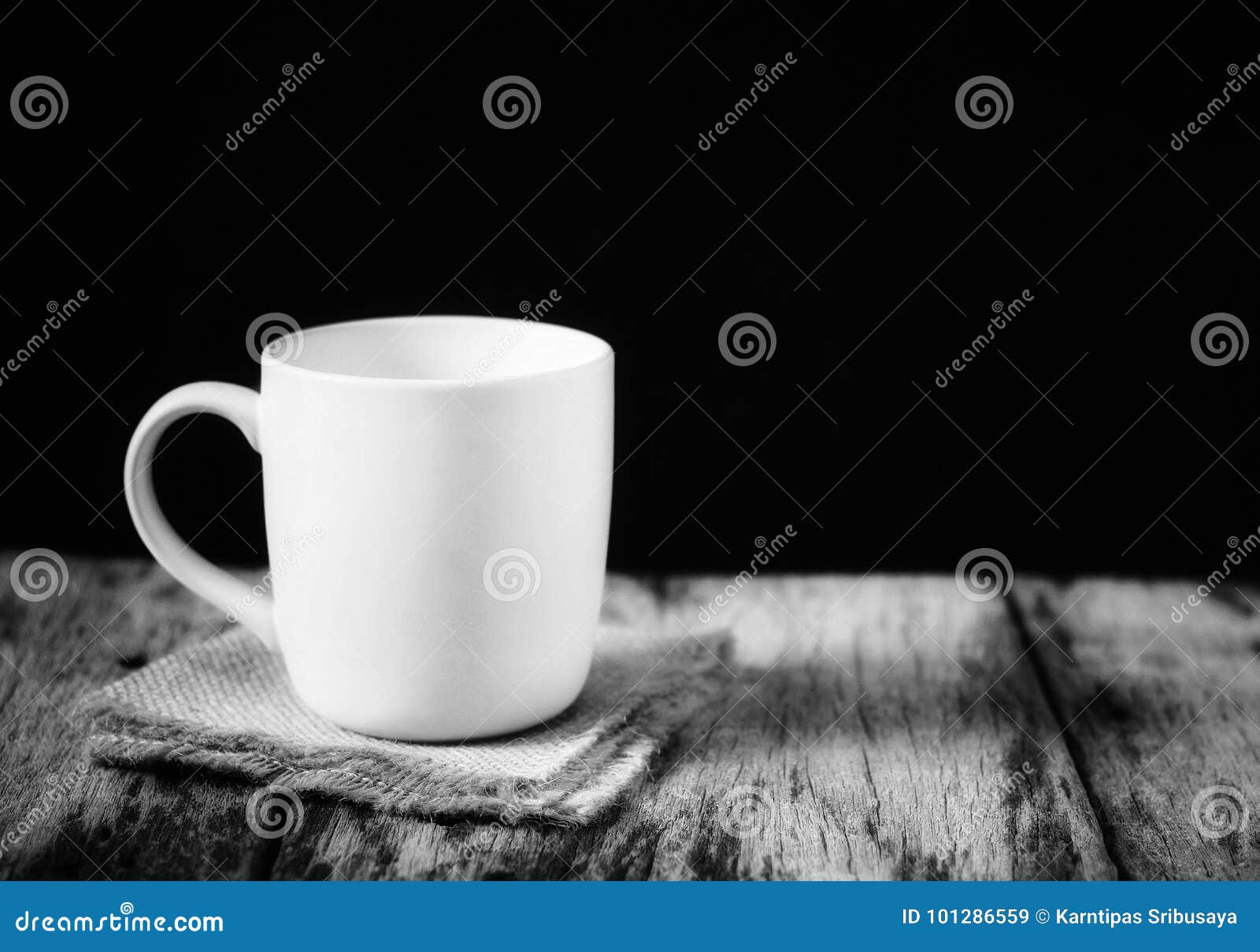 Witte mok stock afbeelding. Image of donker, aroma, dieet - 101286559