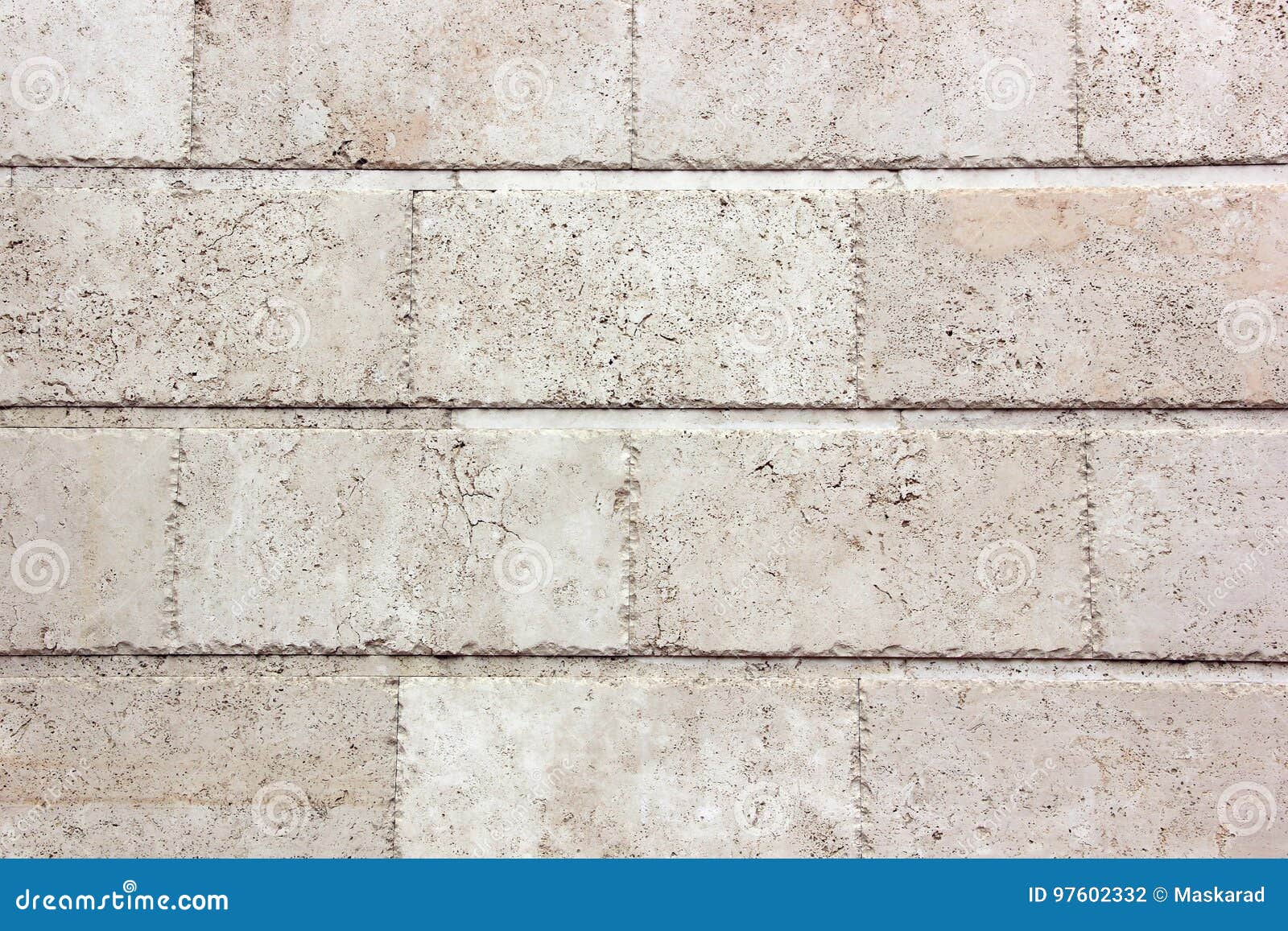 Witte Muur Van Grote Blokken De Textuur Van De Steen Stock Foto - Image ...