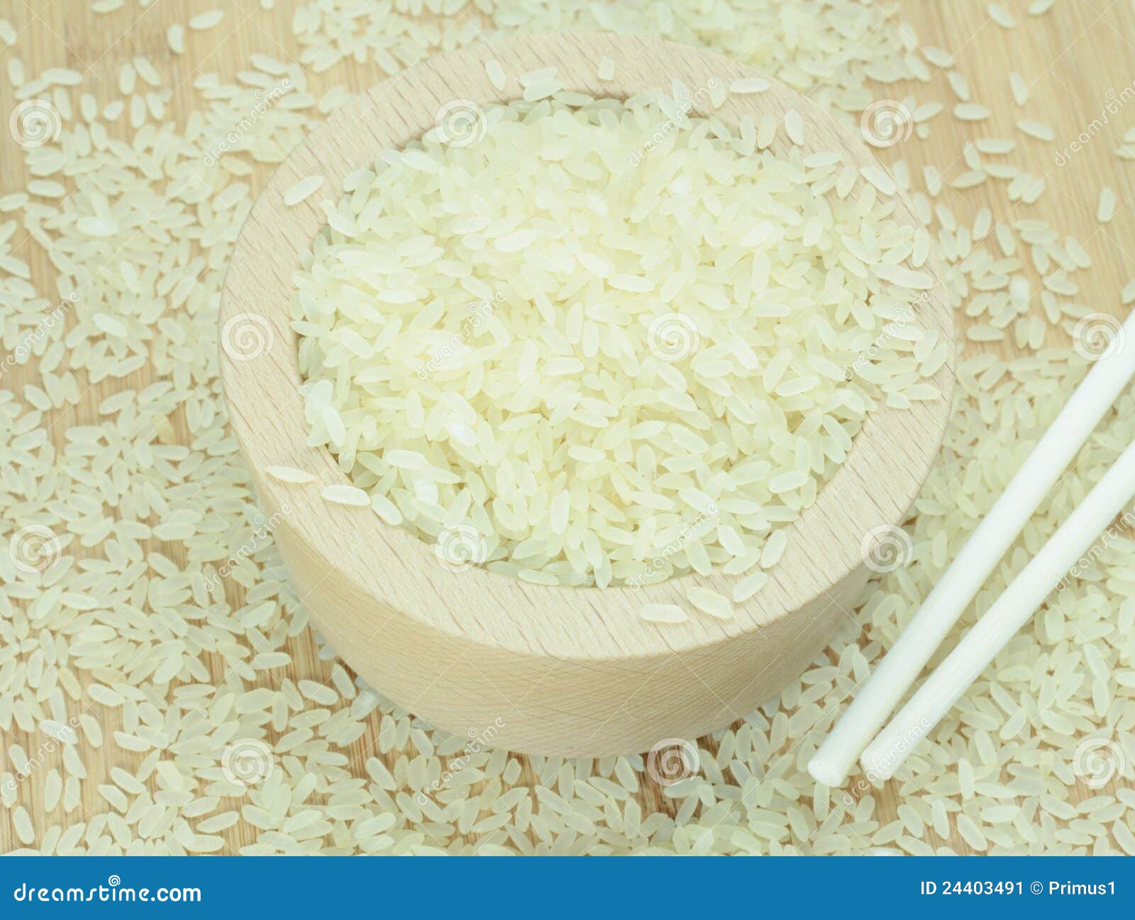 Witte rijst stock afbeelding. Image of naughty, bruin - 24403491