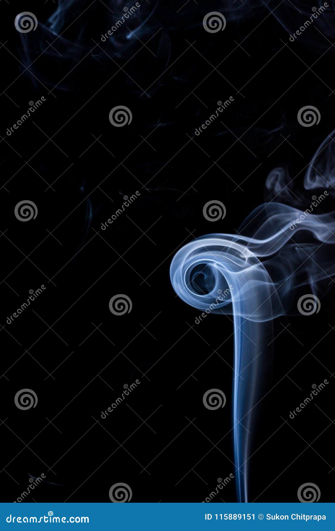 Witte Rook stock afbeelding. Image of rokerig, samenvatting - 115889151