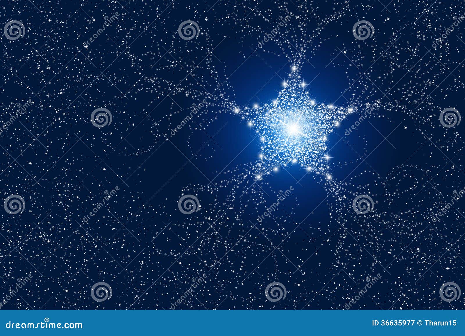 Witte Ster Gespikkelde Hemel Stock Illustratie - Illustration of ontzag ...