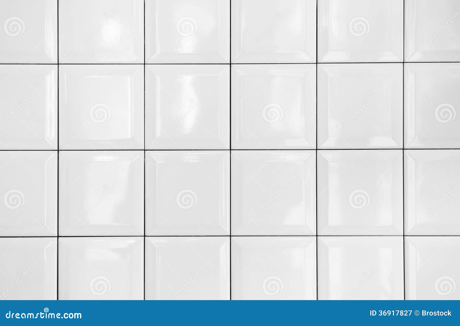 Witte tegels stock afbeelding. Image of vlak, bezinning - 36917827