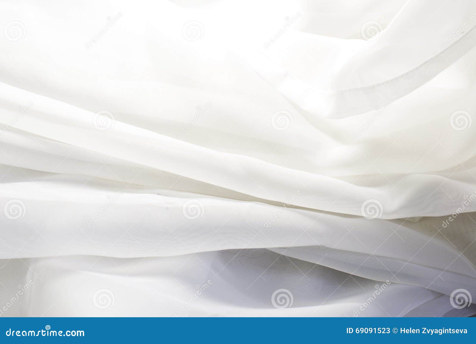 Witte transparante stof stock afbeelding. Image of stof - 69091523