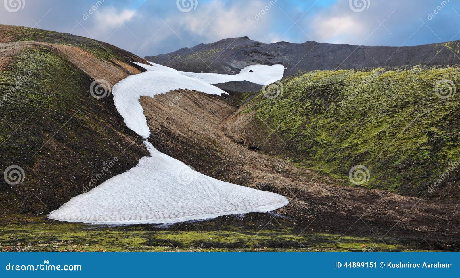 Witte Vlekkensnowfields in De Geulen Stock Afbeelding - Image of ...