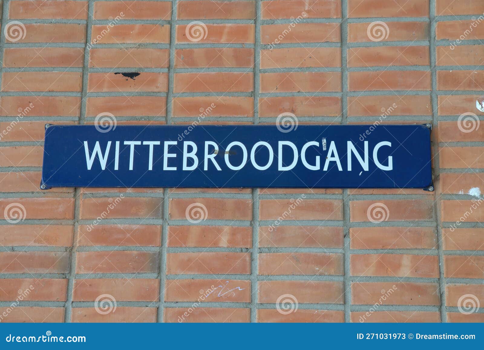 Wittebrood Sign Inside the Stopera Building at Amsterdam the ...