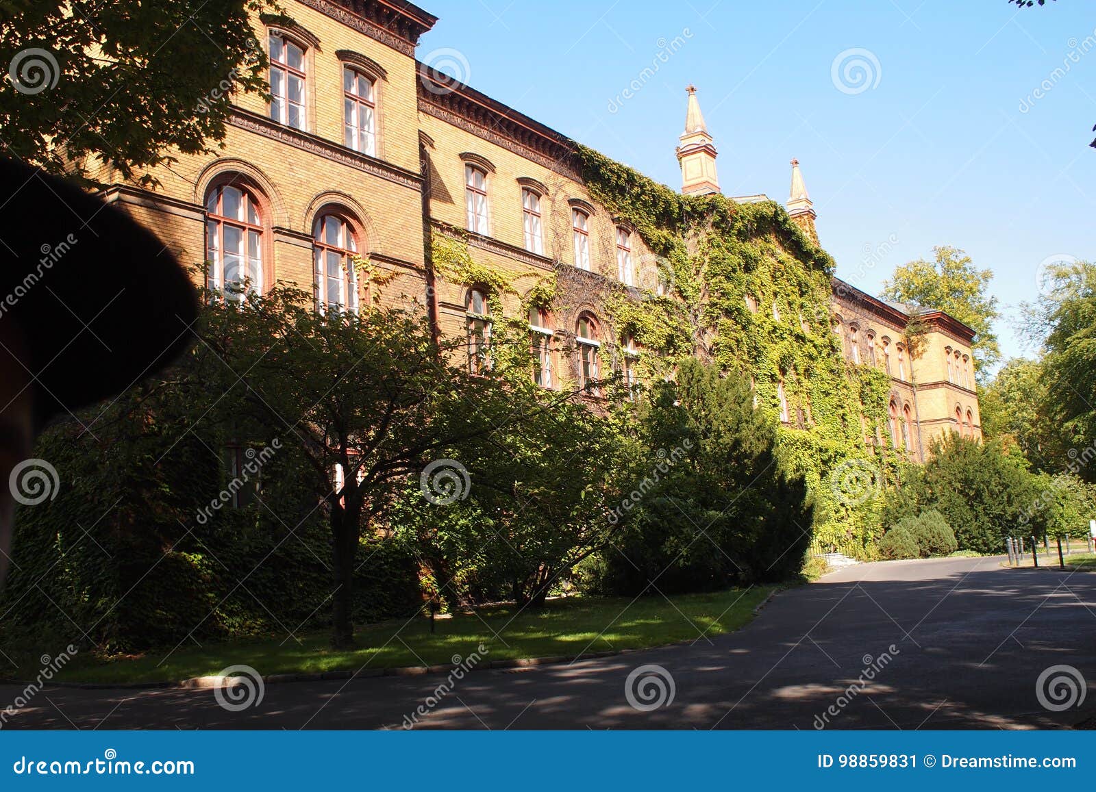 Sanatorium stock image. Image of building, sanatorium - 98859831
