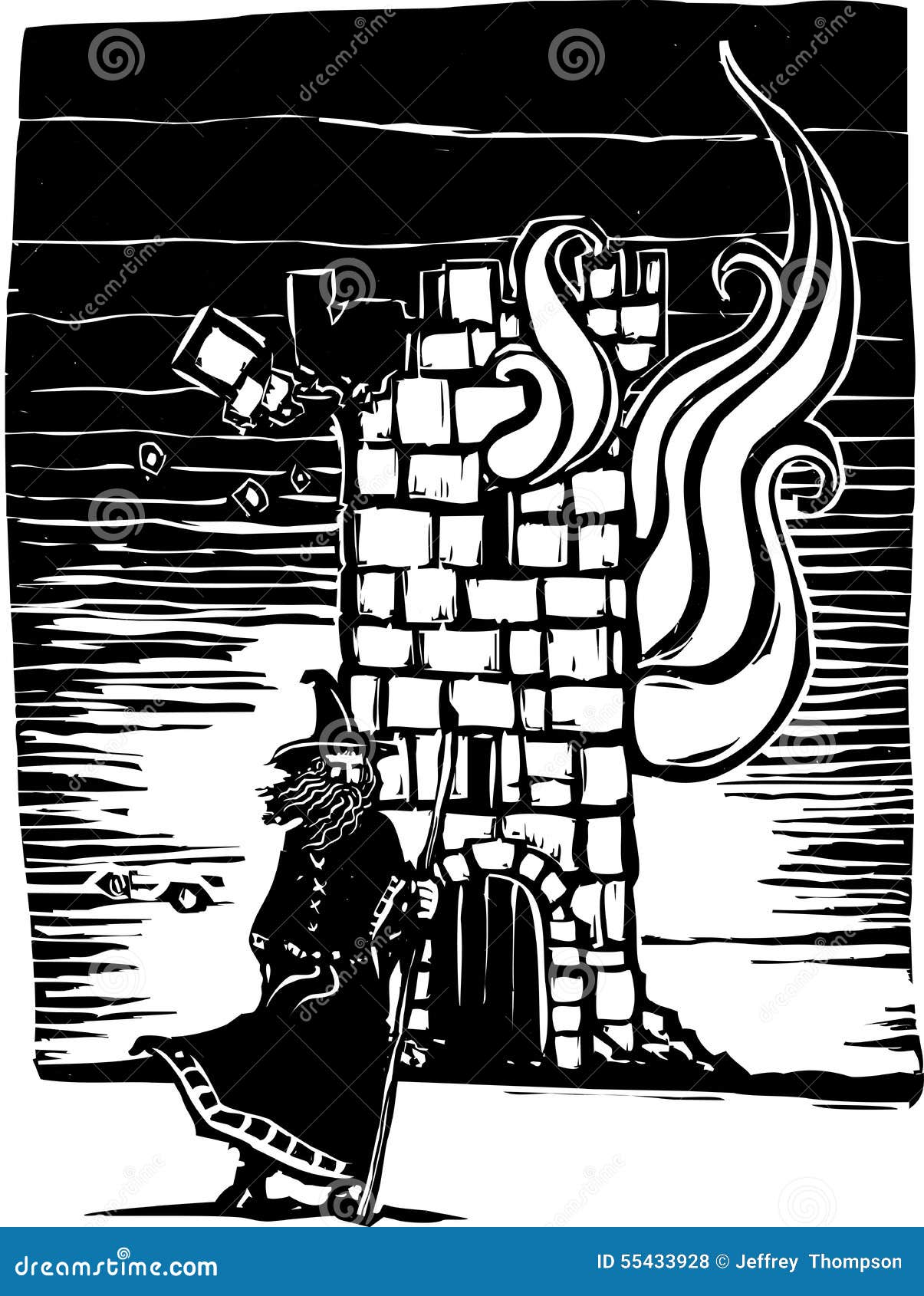 The Wizard Tower Royalty-Free Illustration | CartoonDealer.com #26544996