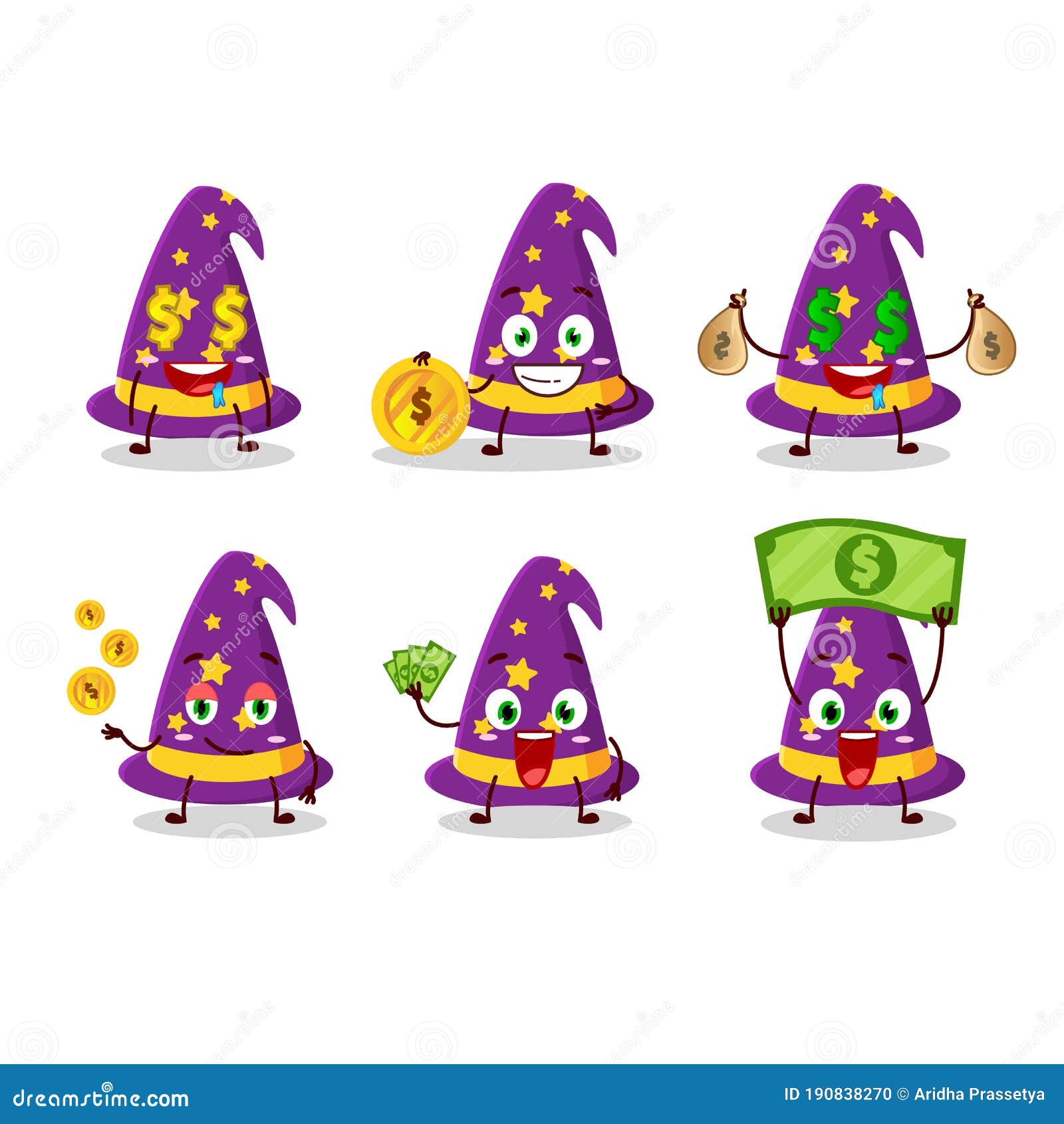 Wizard Emoticon Face Emoji Cartoon Icon | CartoonDealer.com #253192445