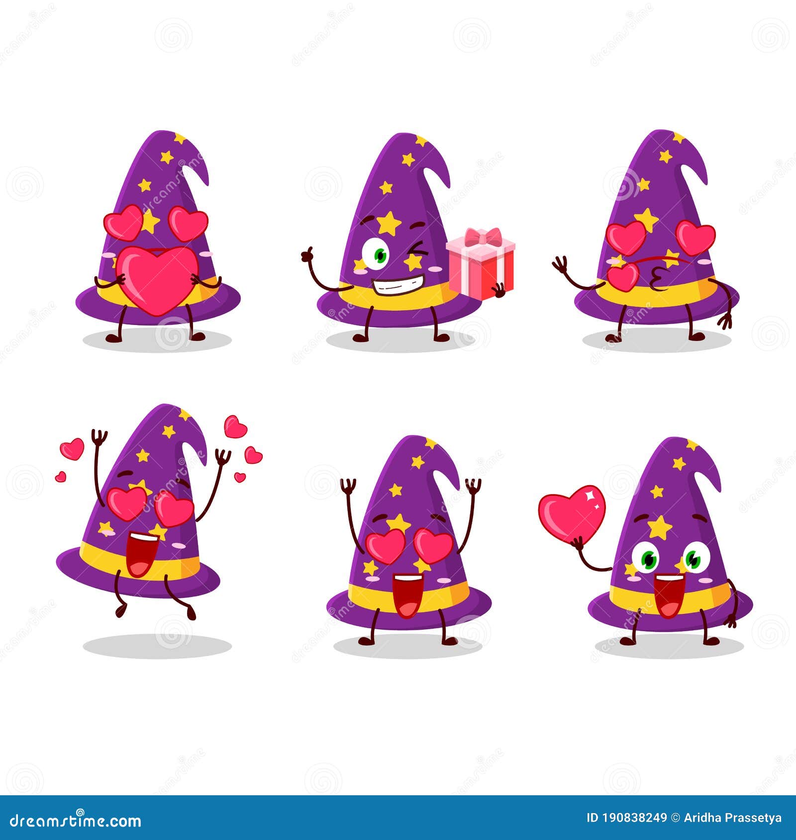 Wizard Emoticon Face Emoji Cartoon Icon Vector Illustration ...