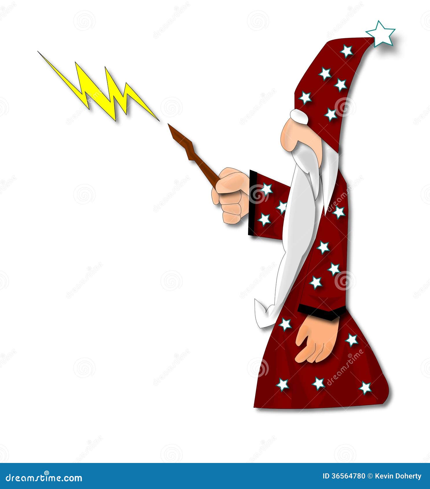 Wizard Magic stock illustration. Illustration of mage - 36564780