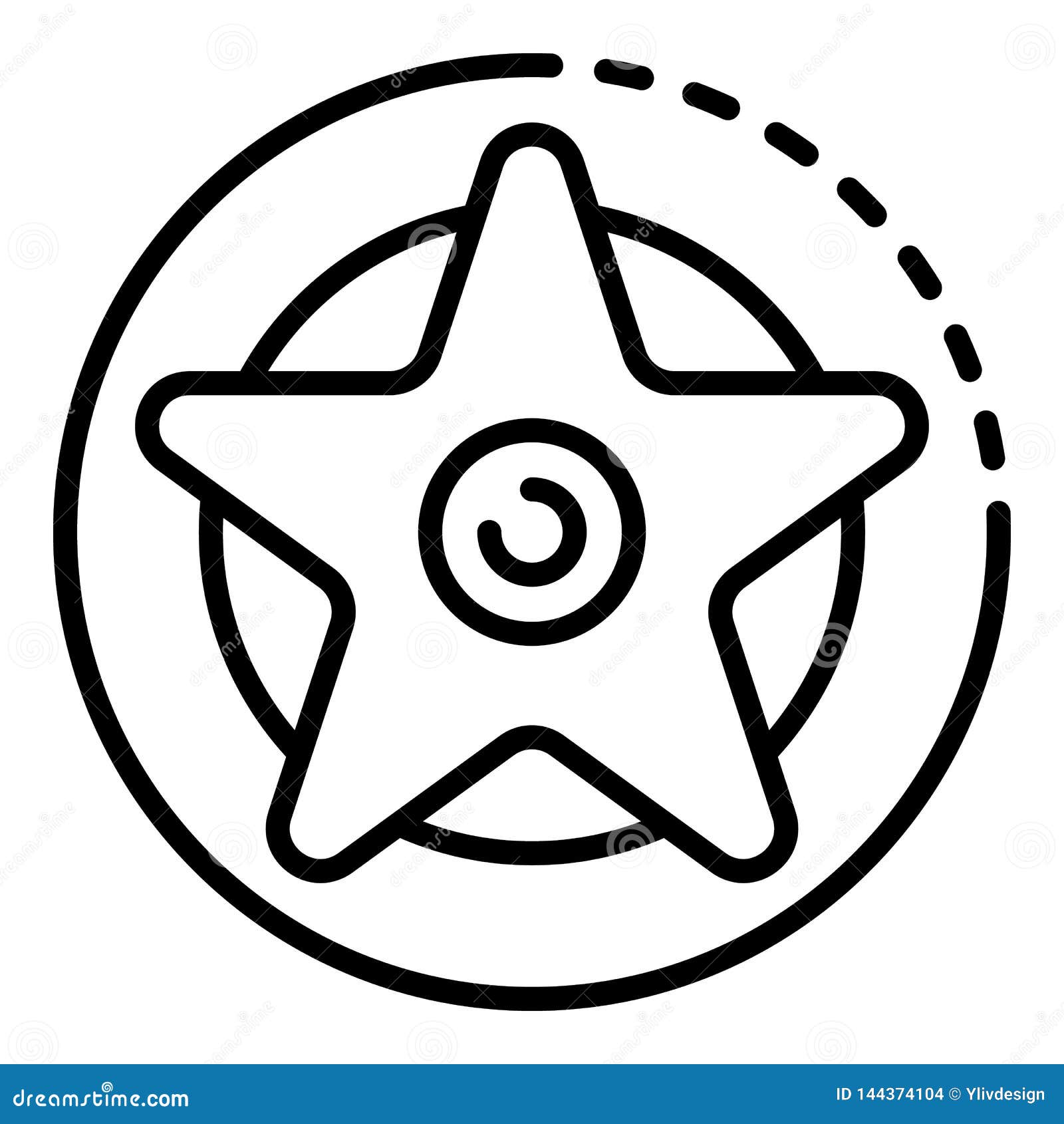 Wizard Star And Element Pattern With Black Background Cartoon Vector ...