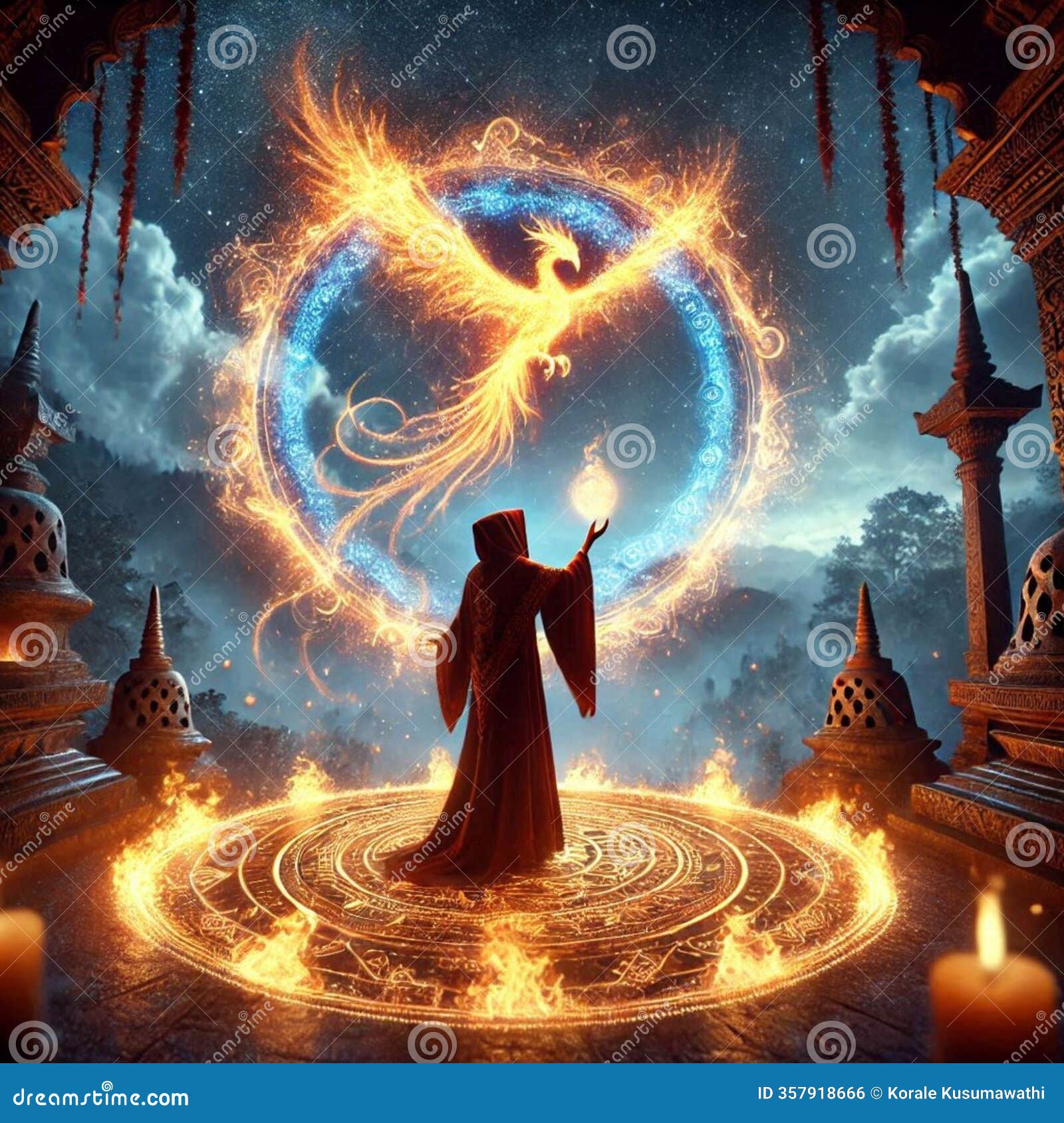 Ethereal Birth Of Jesus Illustration Royalty-Free Cartoon ...