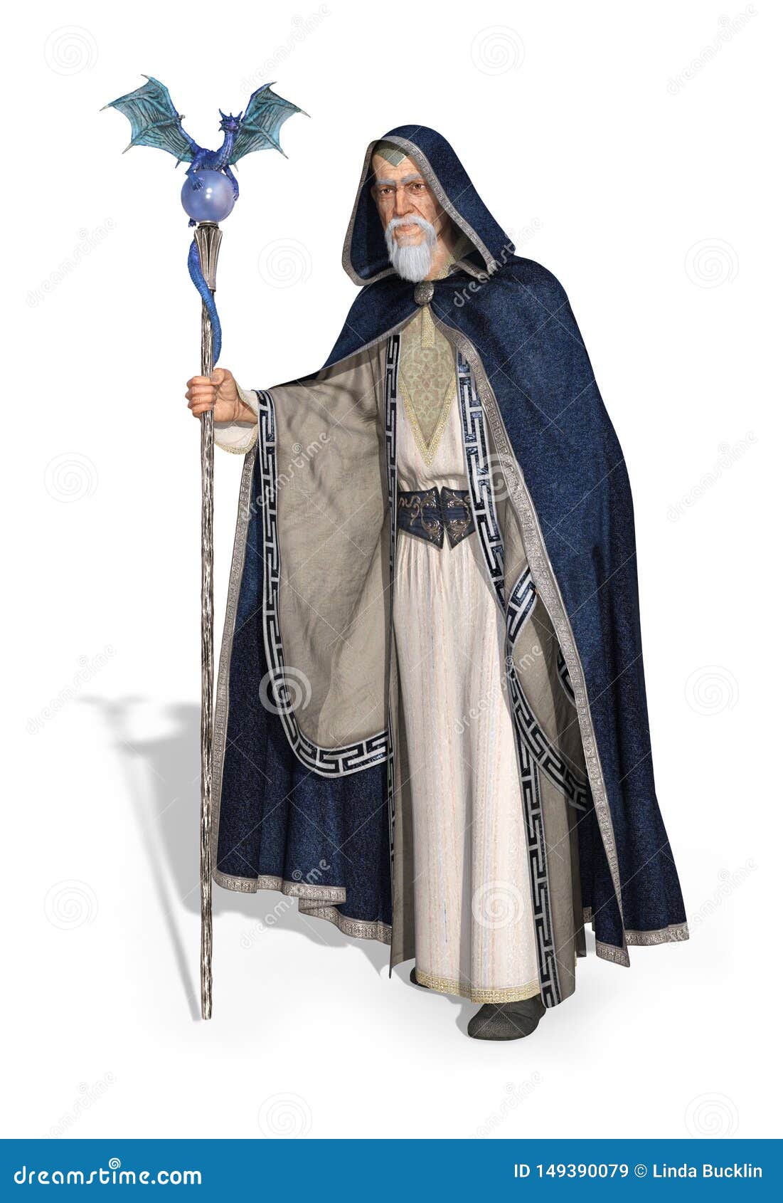 Wizard stock illustration. Illustration of mythology - 149390079