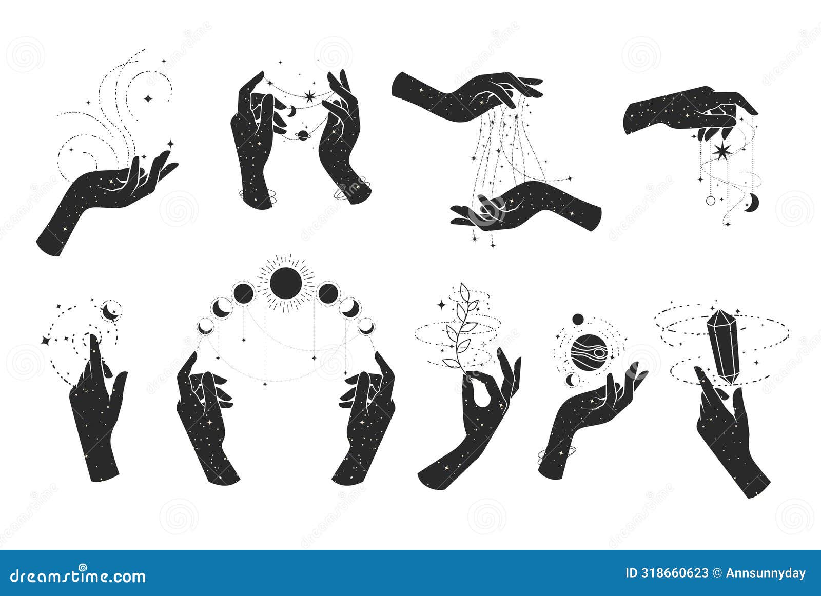 Wizardry Magic Stick Cartoon Vector Illustration | CartoonDealer.com ...