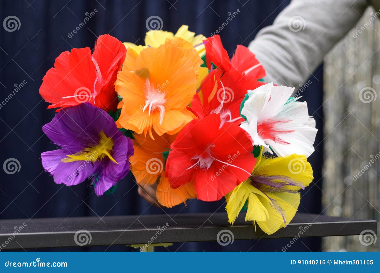 Wizards Holding A Bouquet Of Flowers Stock Photography | CartoonDealer ...