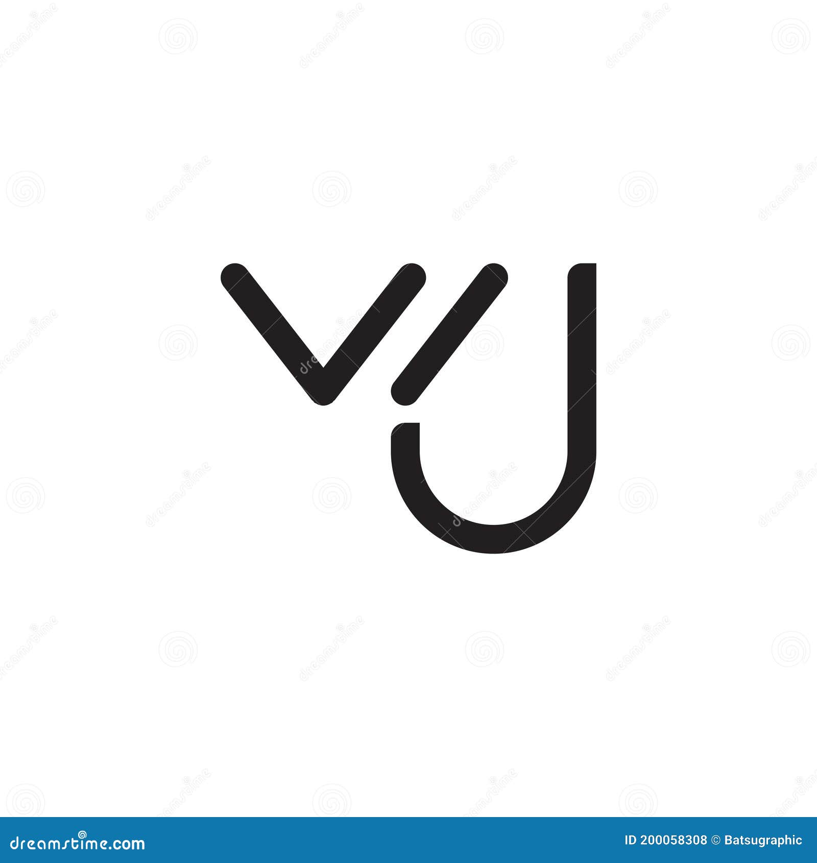 Wj Initial Letter Vector Logo Icon Stock Vector - Illustration of mark ...