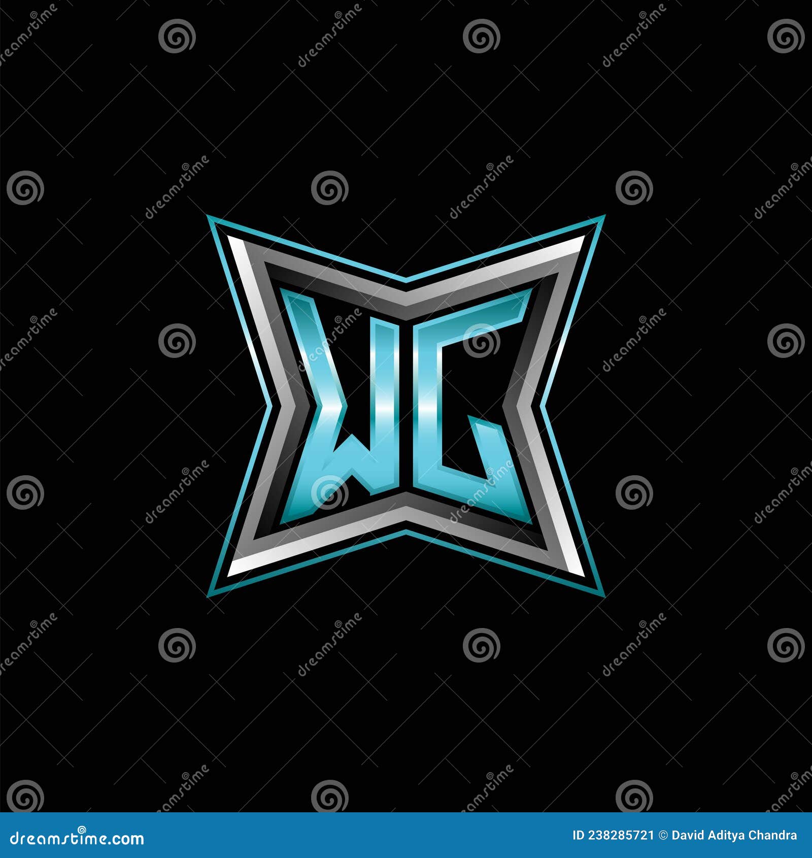 WJ Logo Monogram Geometric Modern Design Stock Vector - Illustration of ...