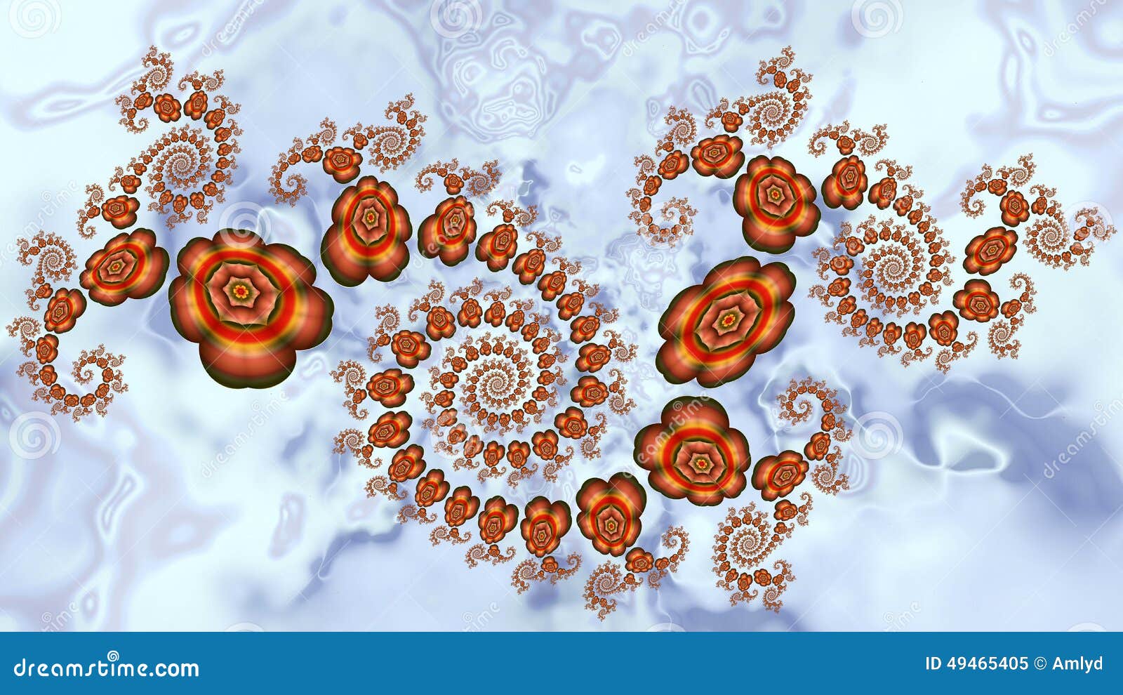 Wobbly Spiral stock illustration. Illustration of graphic - 49465405