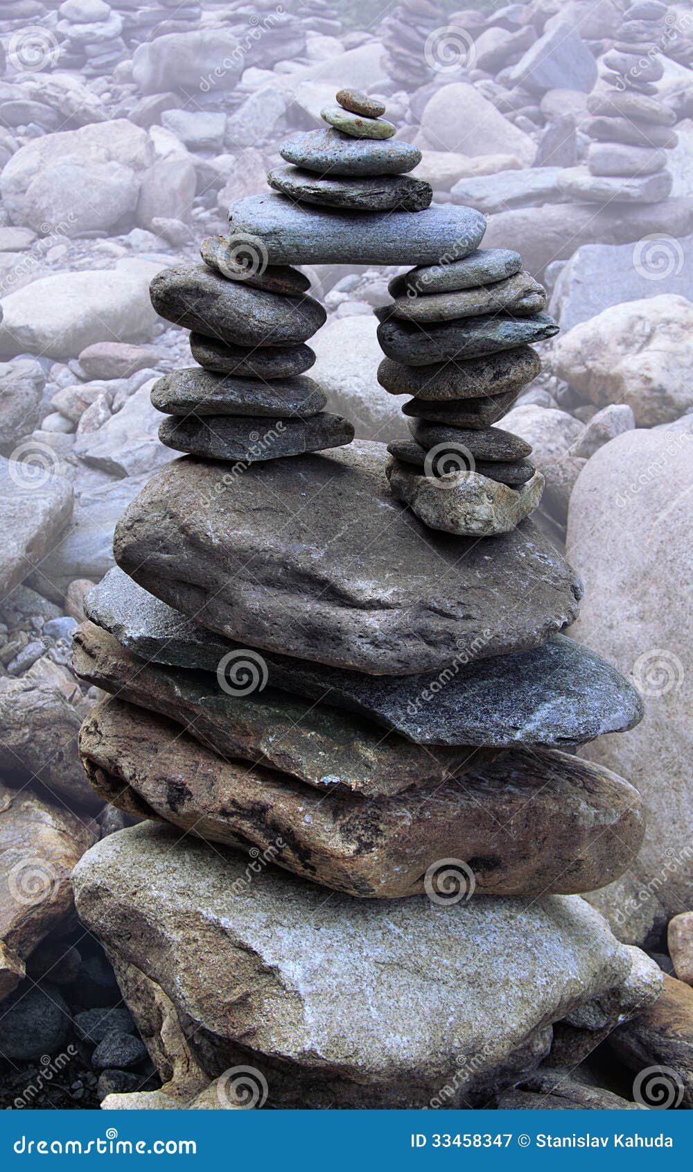 Wobbly stone structure stock image. Image of nature, expectations ...