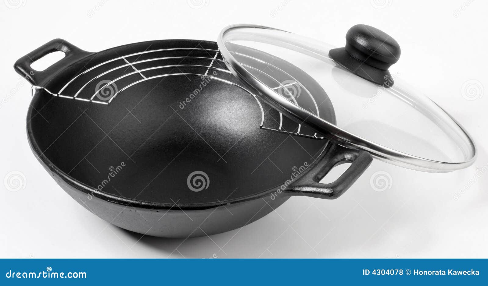 Wok stock photo. Image of kitchen, eating, white, food - 4304078