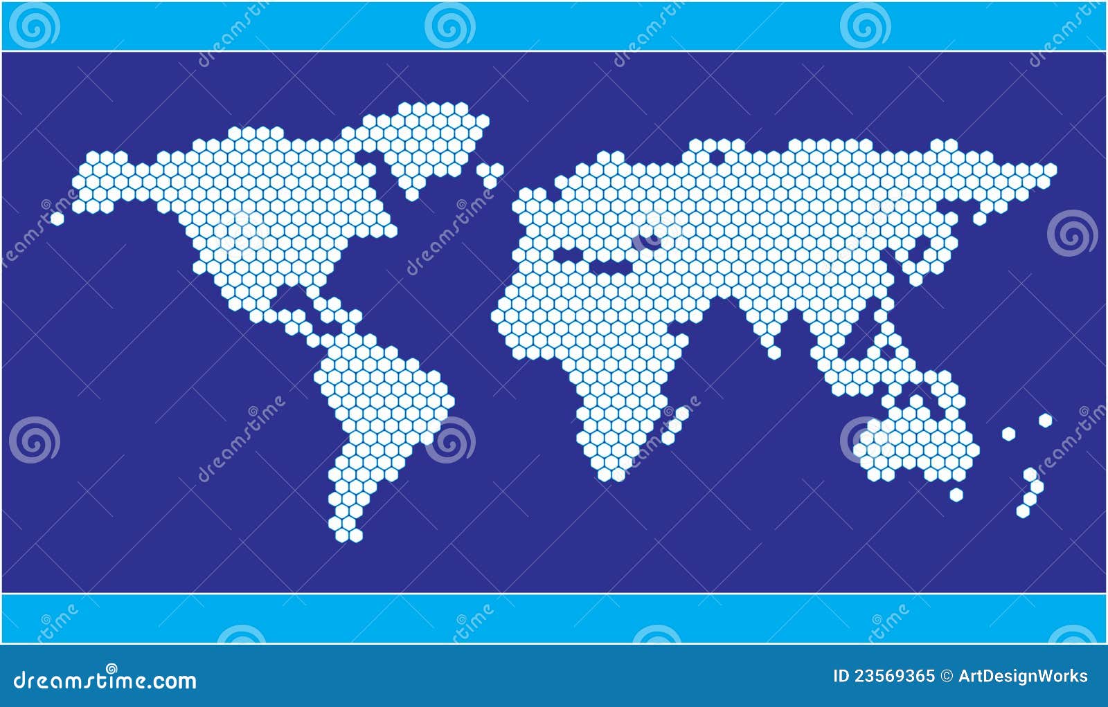 Wold Map Picture. Image: 23569365