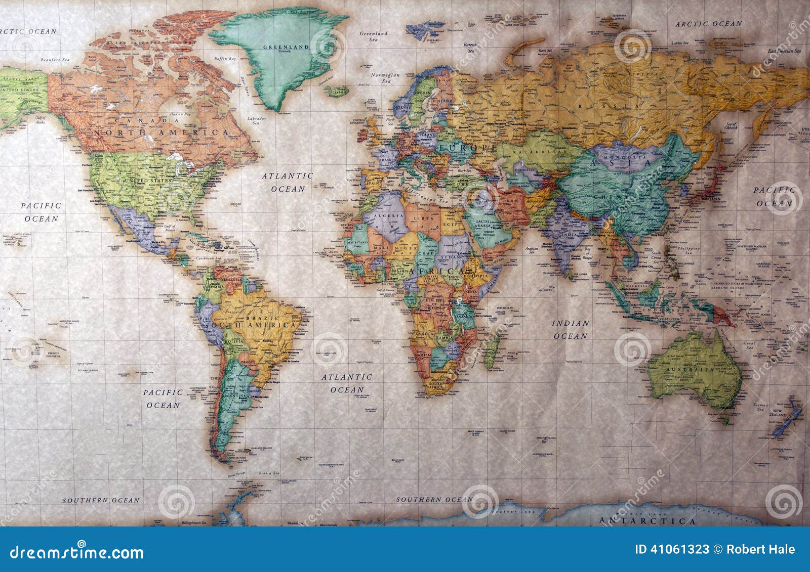 Man Looking At The World Map Stock Photo | CartoonDealer.com #120684414