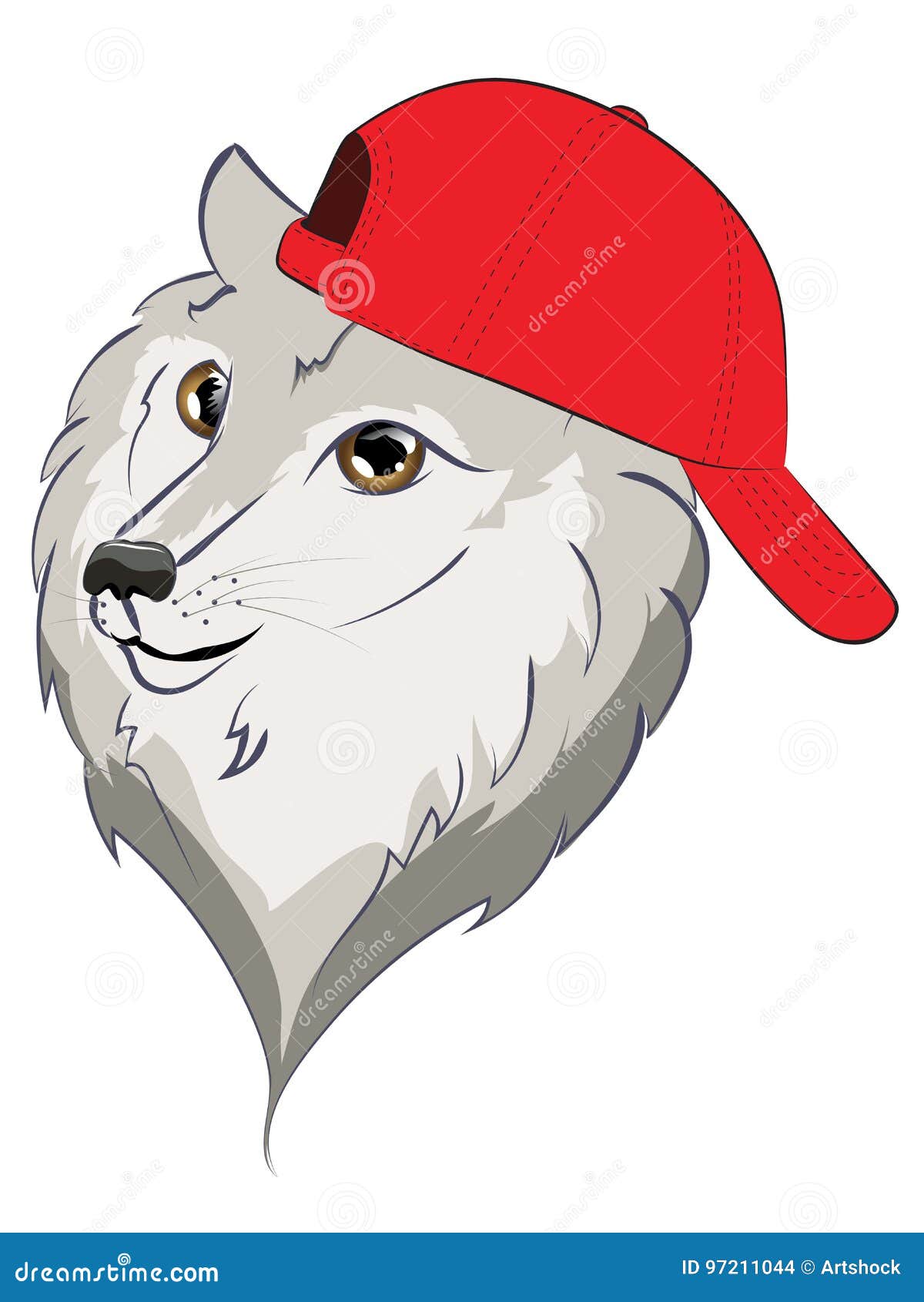 Wolf Baseball Mascot Breaking Background Vector Illustration ...