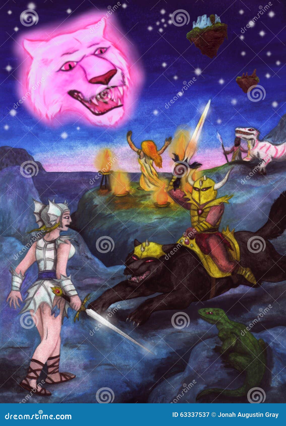 Wolf Cult (2006) ilustração stock. Ilustração de caldeireiro - 63337537