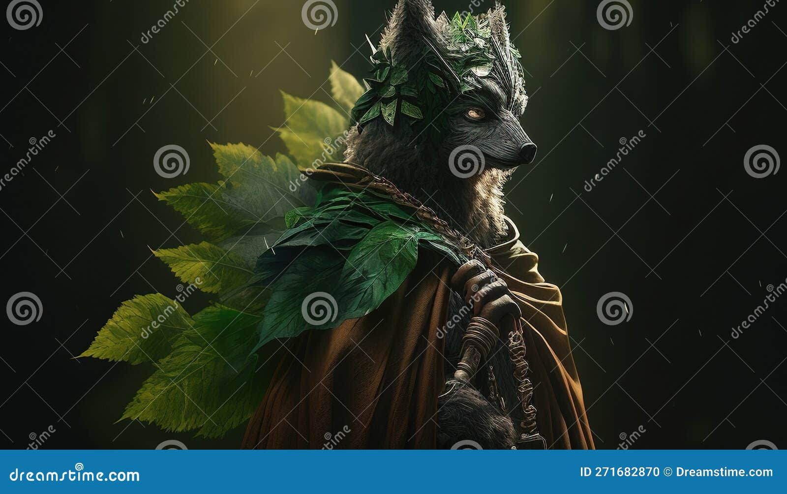 A Wolf Druid is a Shapeshifter Who Communes with Wolves and Channels ...