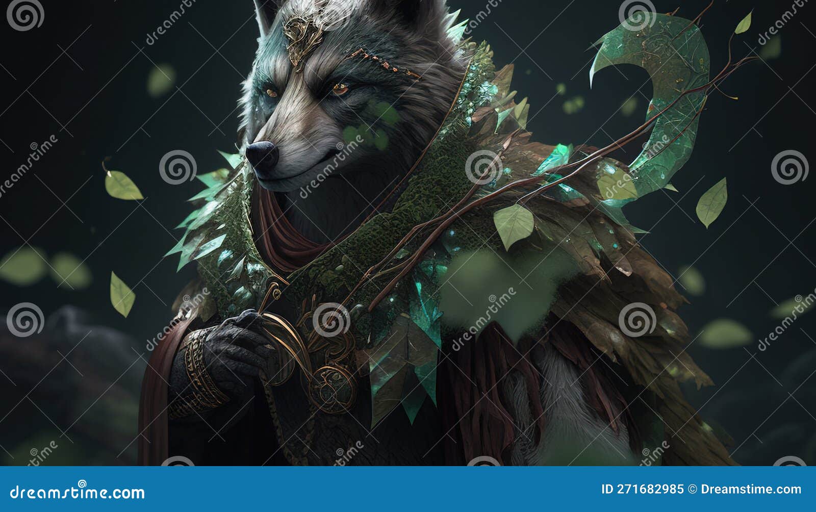 A Wolf Druid Is A Shapeshifter Who Communes With Wolves And Channels ...