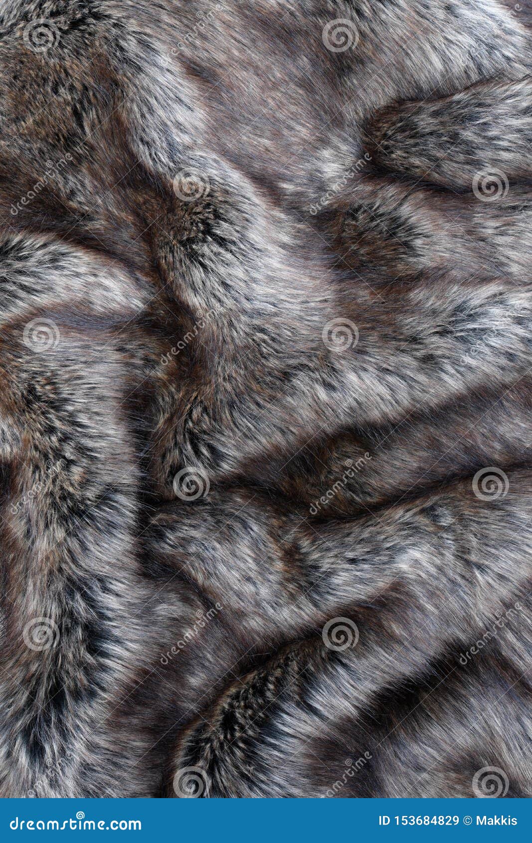 Wolf Fake Fur Texture Background Stock Image - Image of design, coat ...
