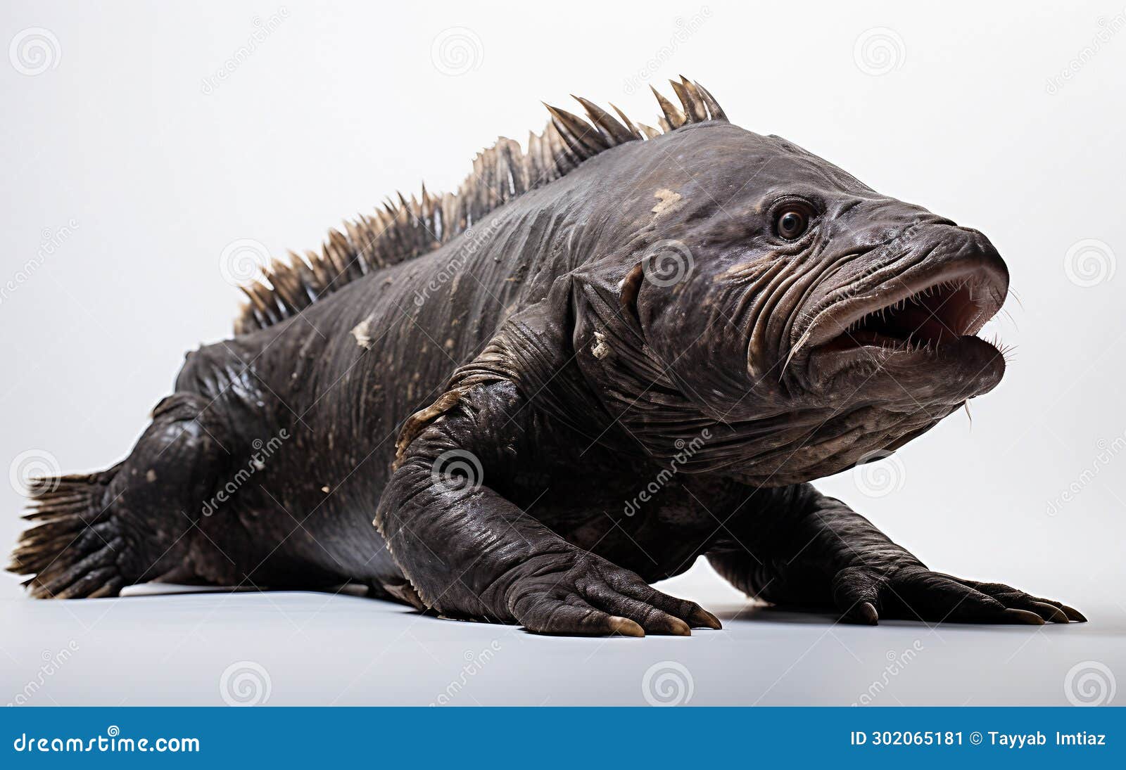 Wolf Fish Isolated On Transparent Background. Stock Photography ...