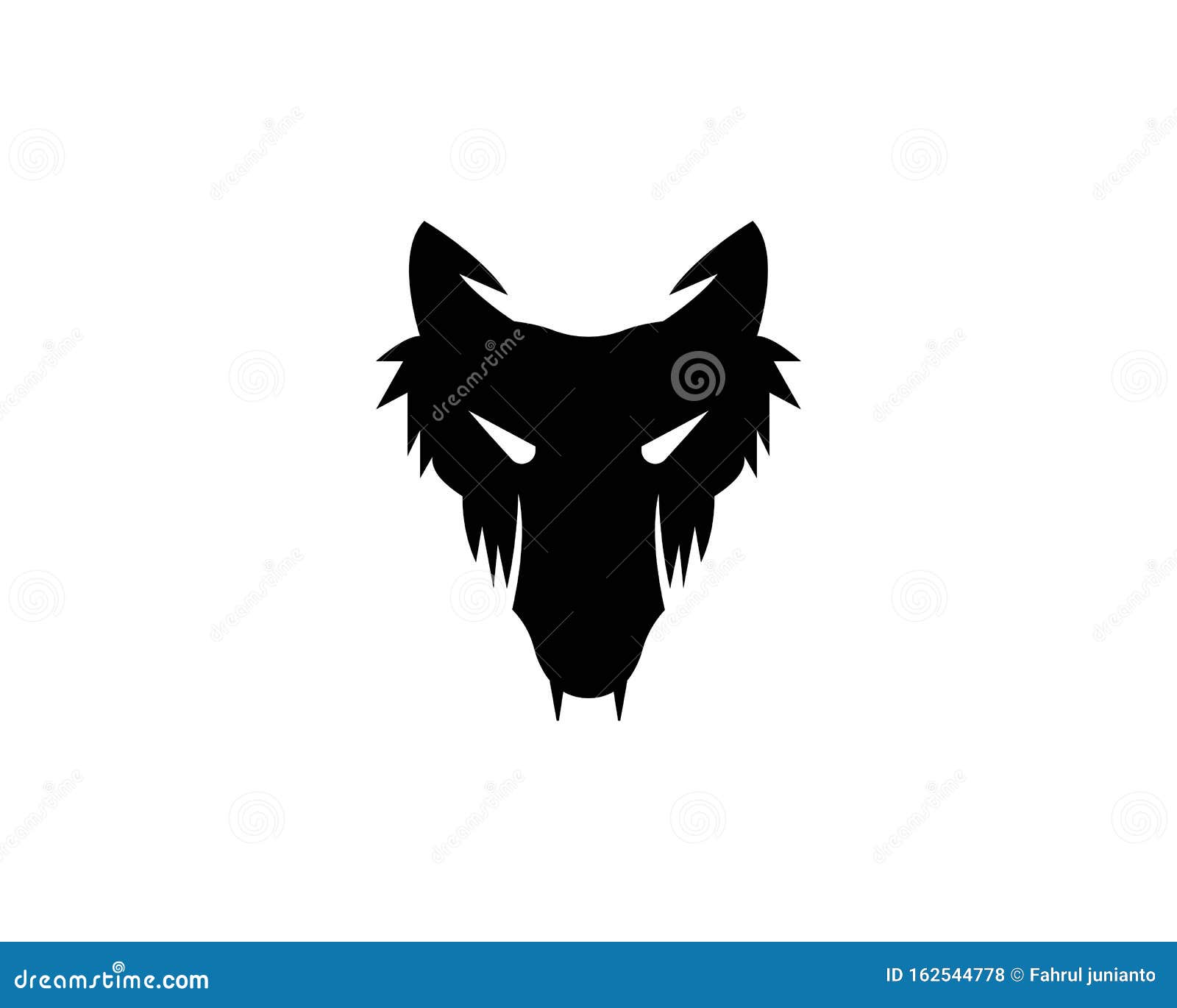 Wolf Head Icon and Symbol Vector Illustration Stock Vector ...