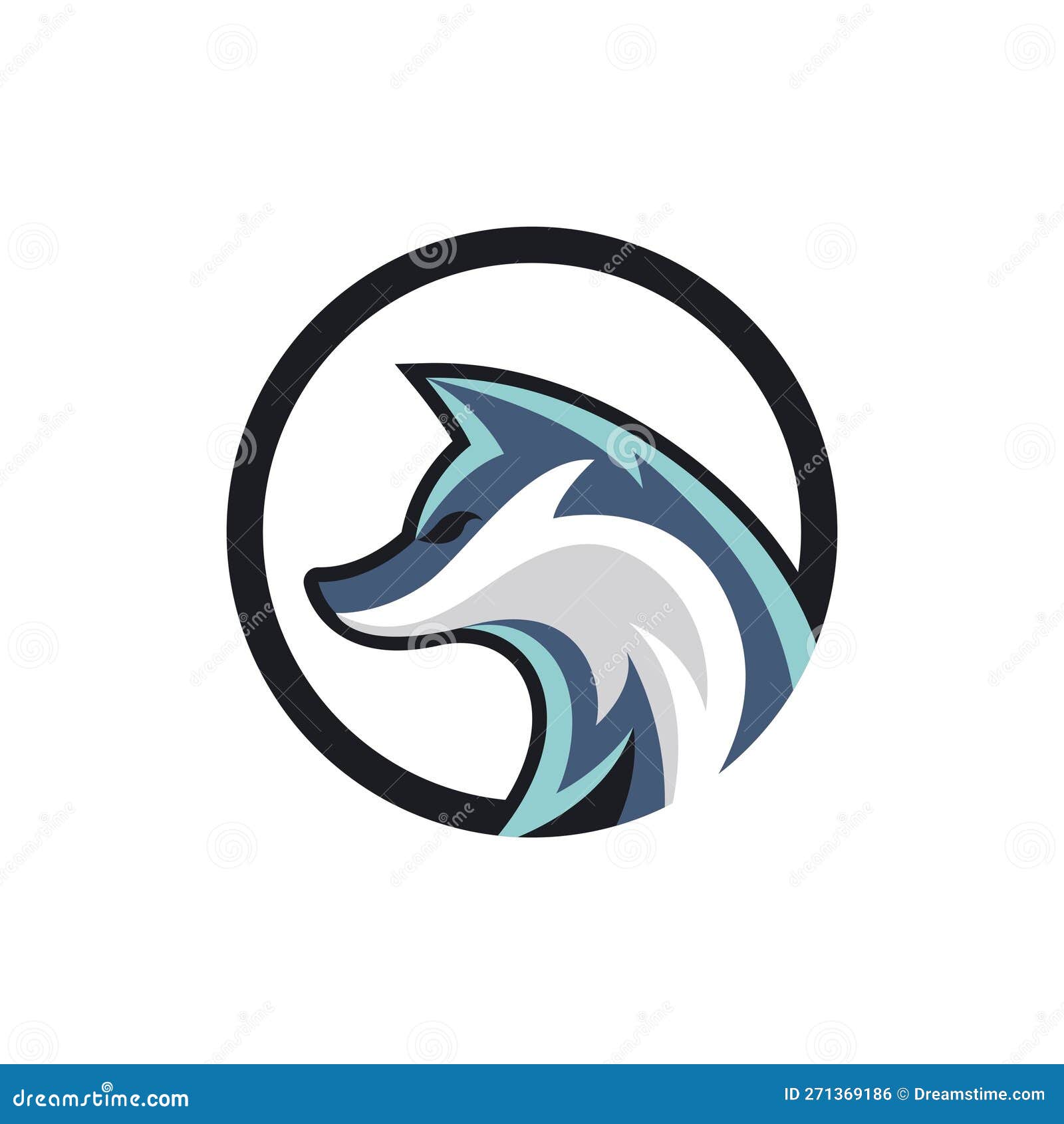 Wolf logo images stock vector. Illustration of graphic - 271369186