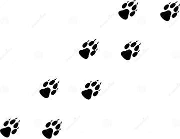 Wolf Print stock vector. Illustration of puppy, background - 6882613