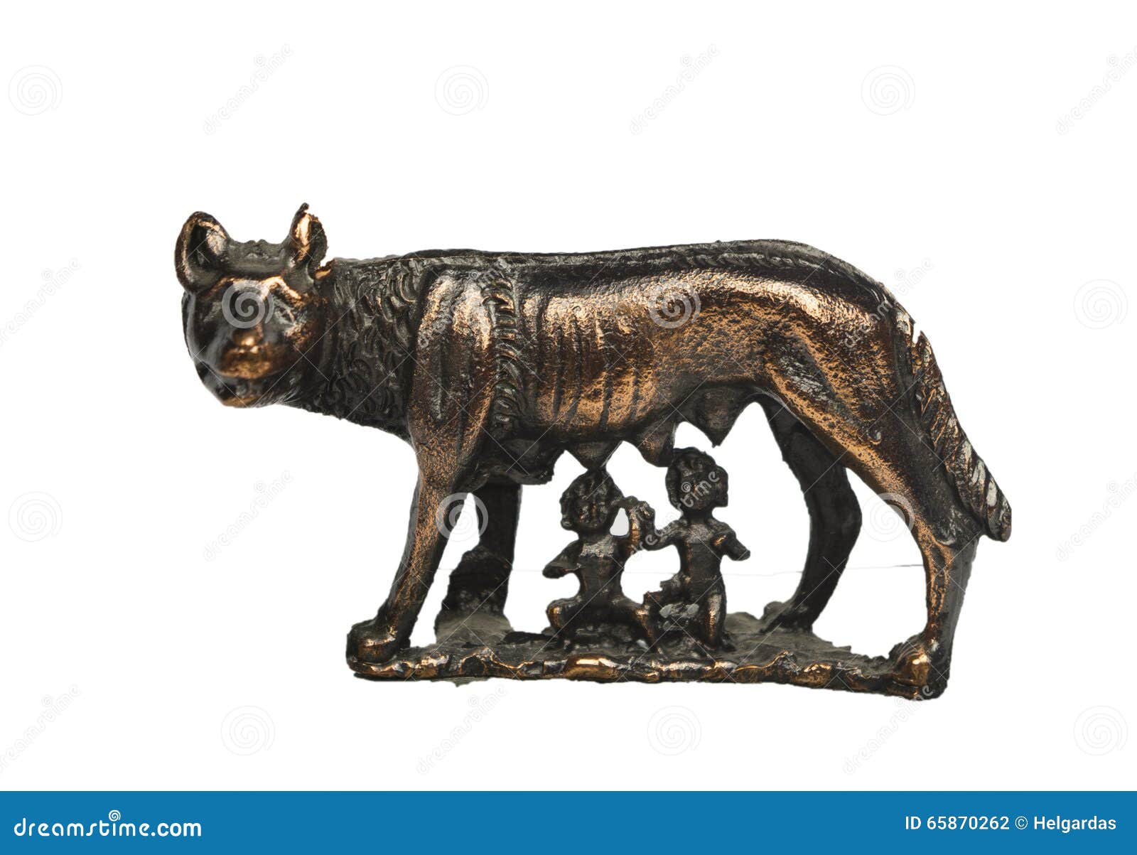 Wolf of Rome stock photo. Image of 15th, newborns, roman - 65870262