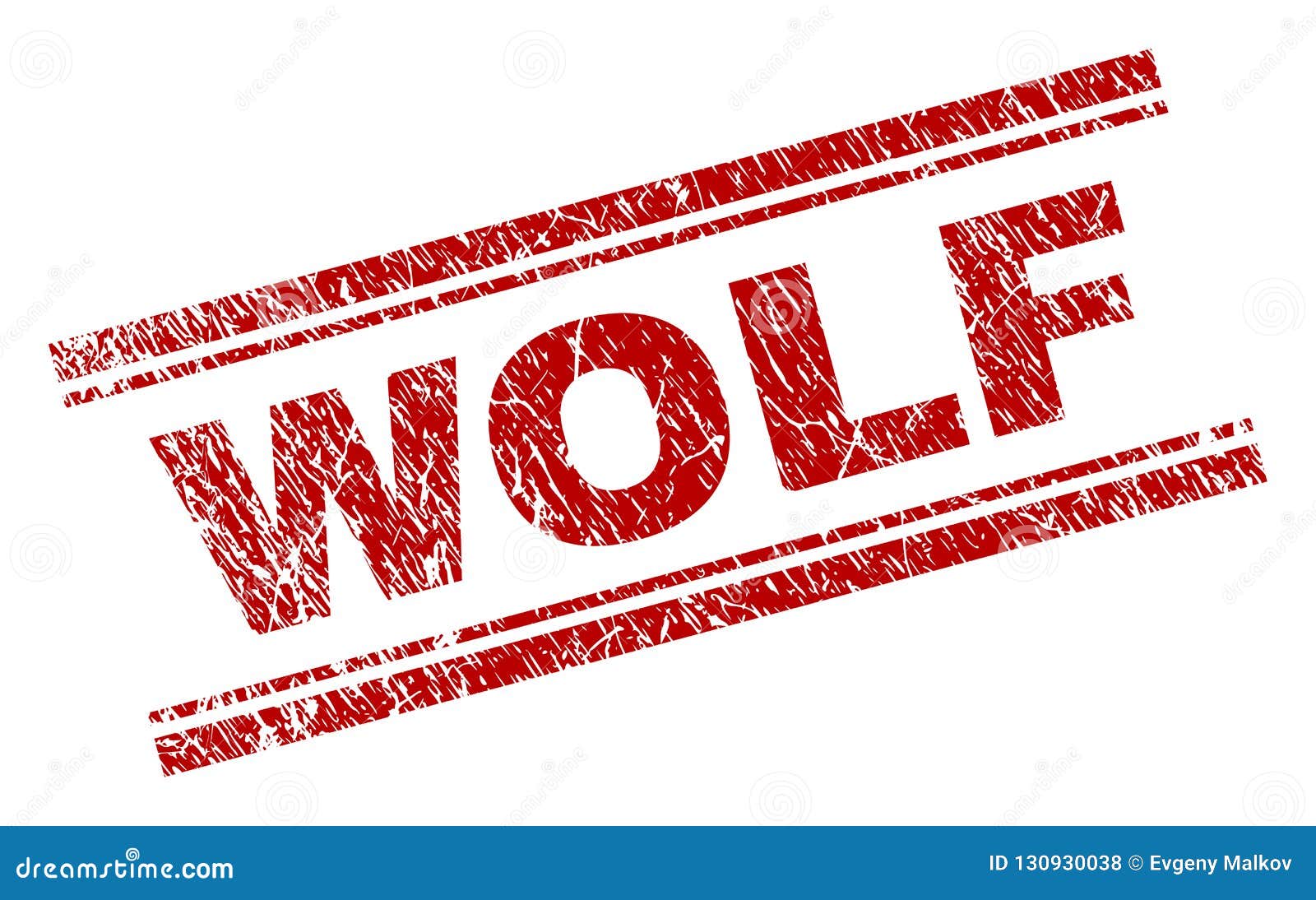 Scratched Textured WOLF Stamp Seal Stock Vector - Illustration of mark ...
