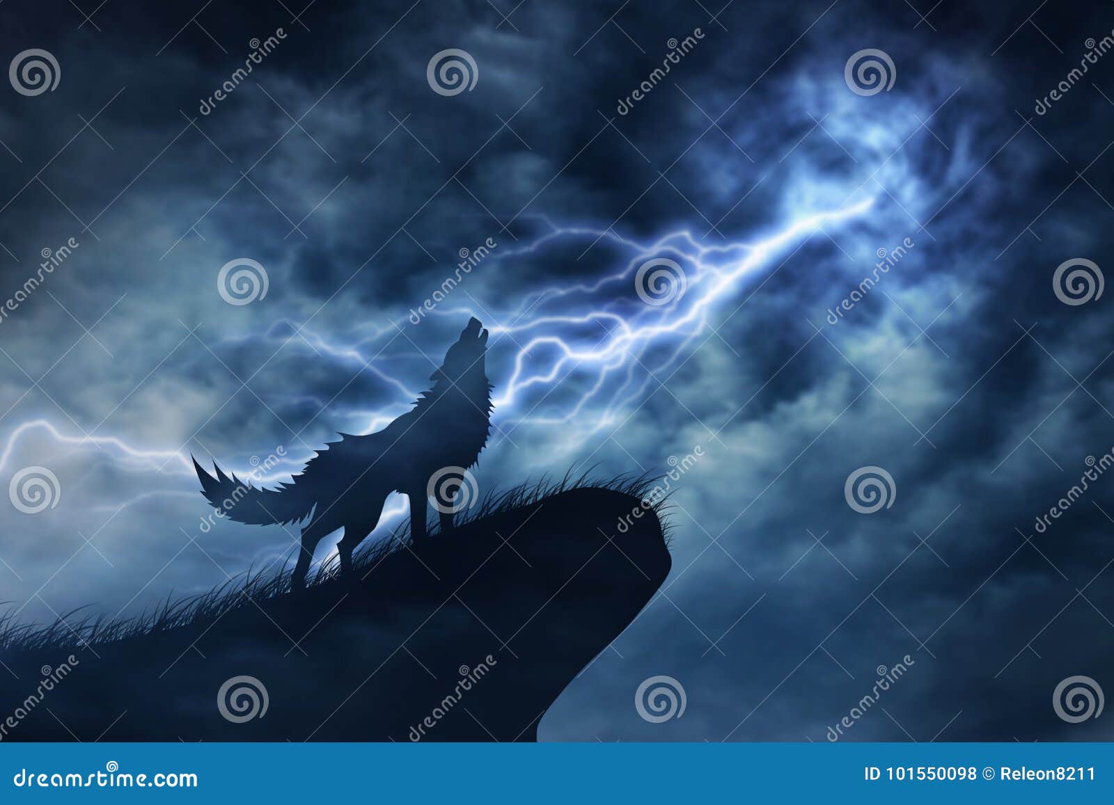 Lightning Werewolf