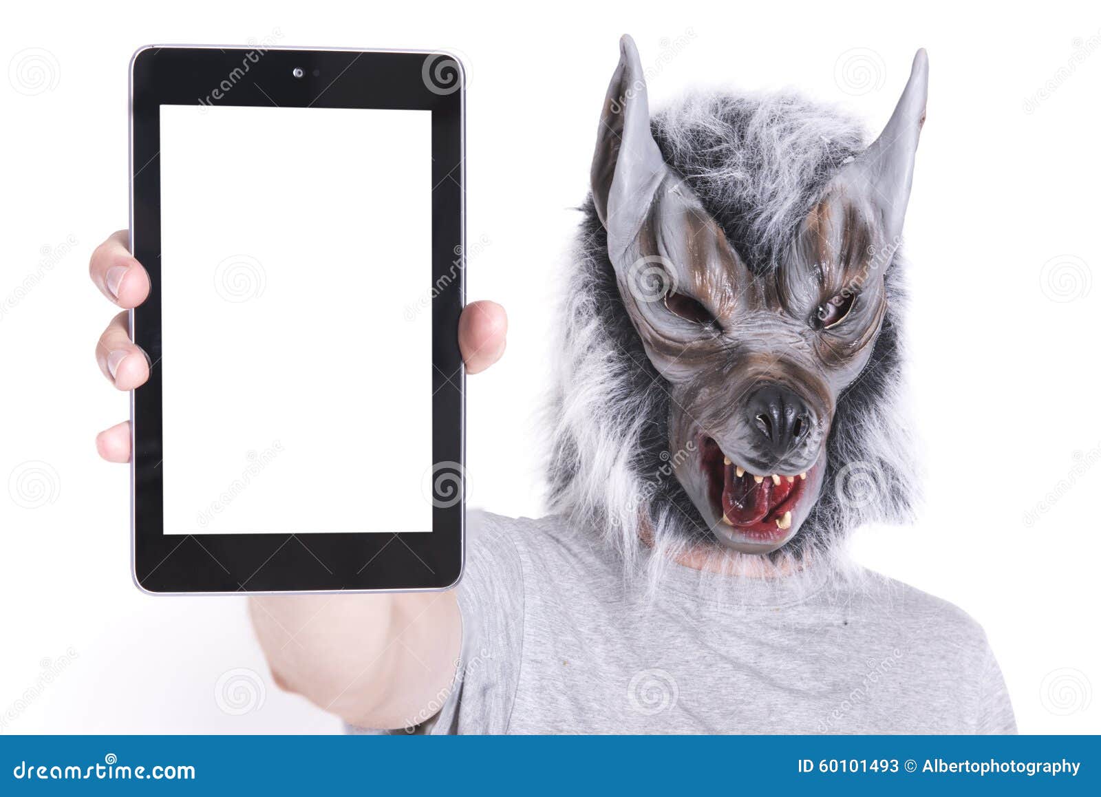 Wolf with technology stock image. Image of communication - 60101493