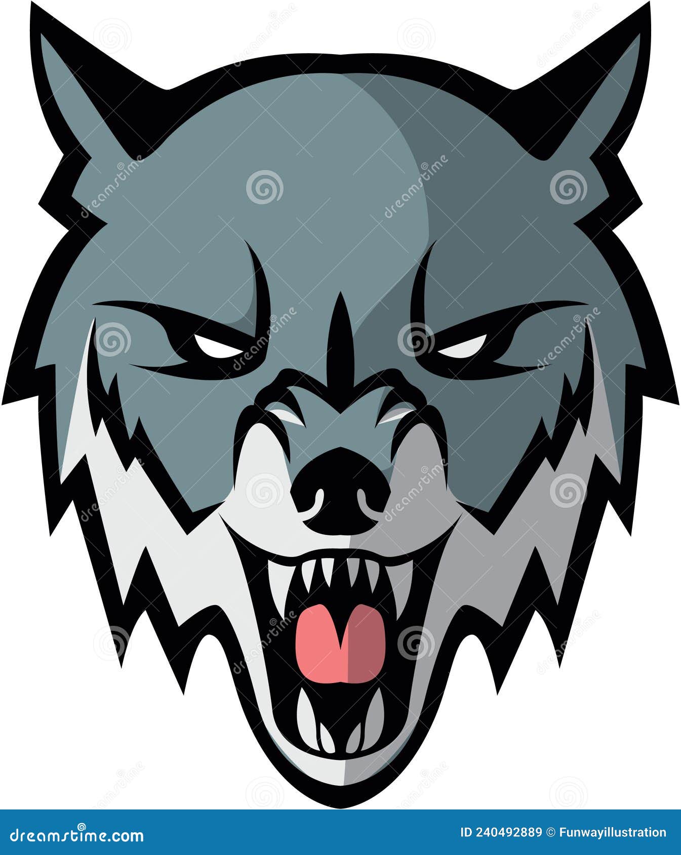 Wolf Vector Design Creative Art Stock Vector - Illustration of hand ...